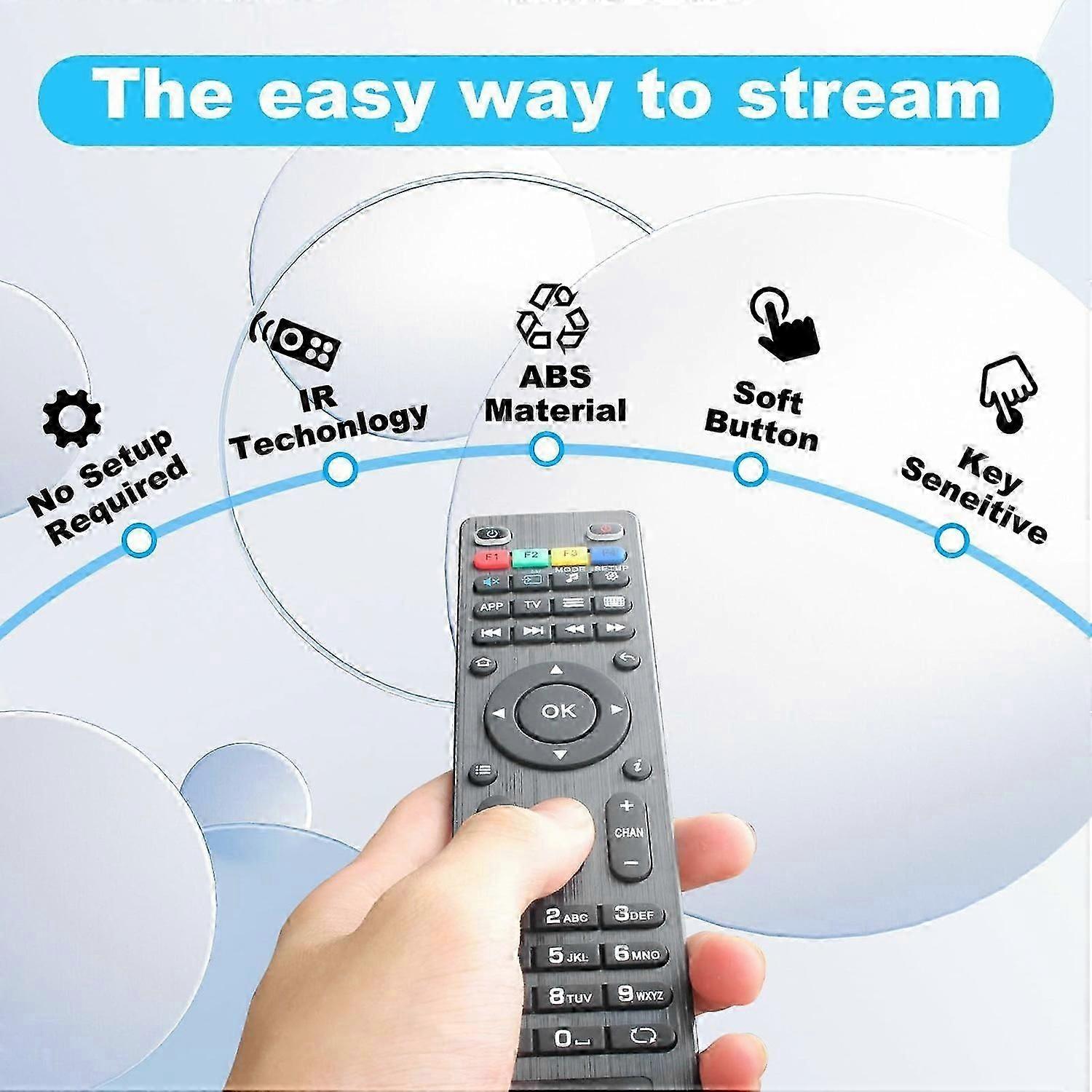 For Infomir Mag250 Mag254 Mag255 Mag256 Mag275 Set Top Box Remote ...