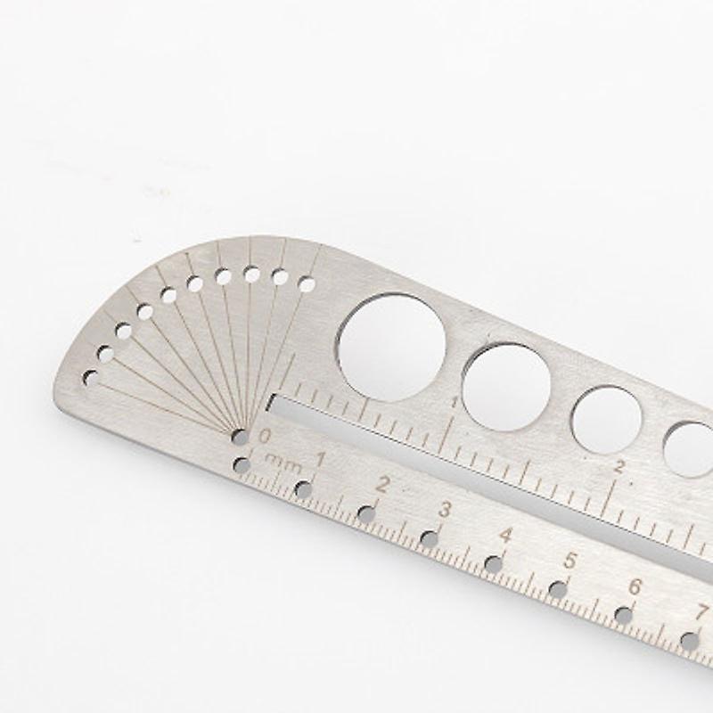 Stainless Steel Ruler, Measuring Ruler Metal Ruler Precision Ruler ...