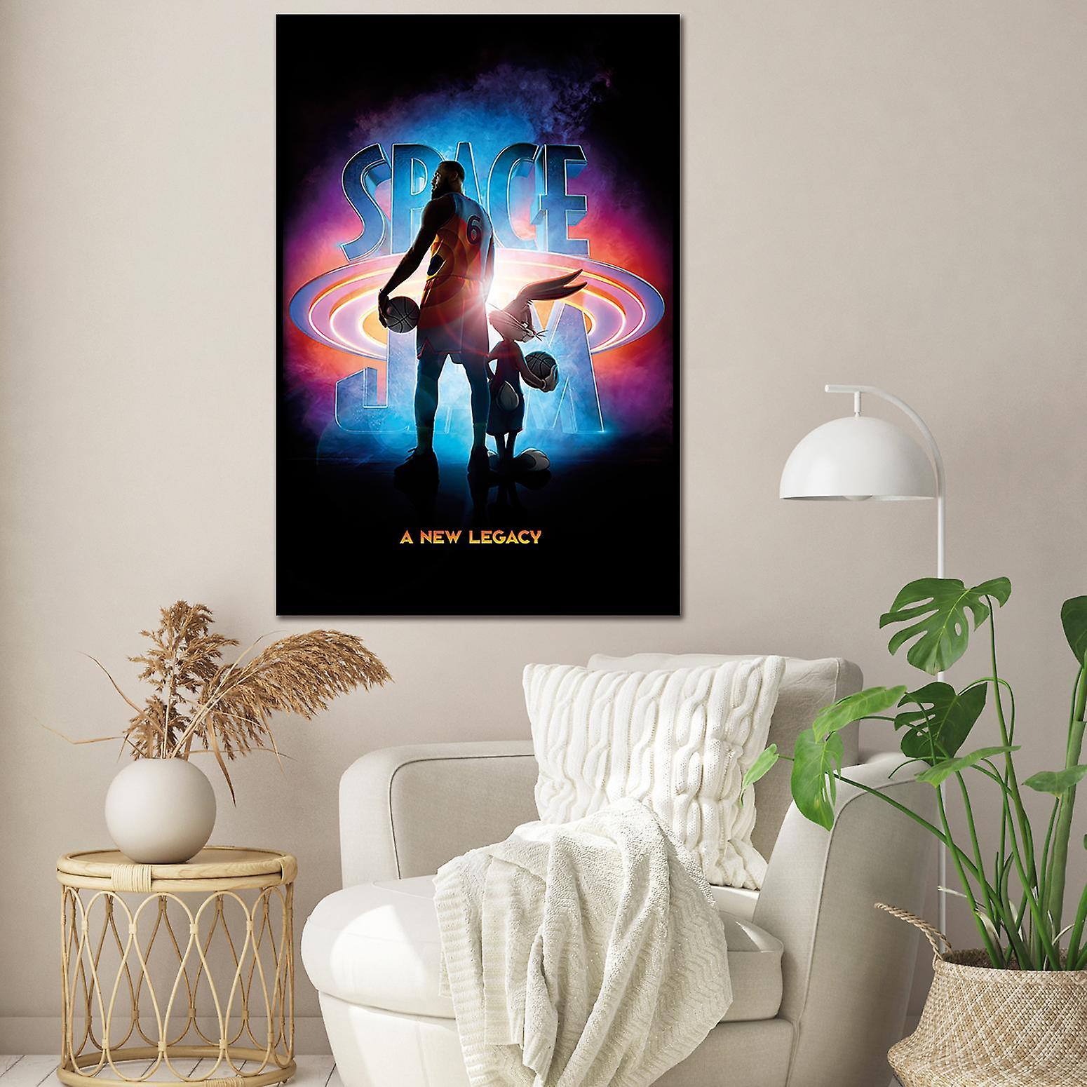 Space Jam 2 Poster A New Legacy LeBron James & Bugs Bunny 91,5 x 61 cm ...