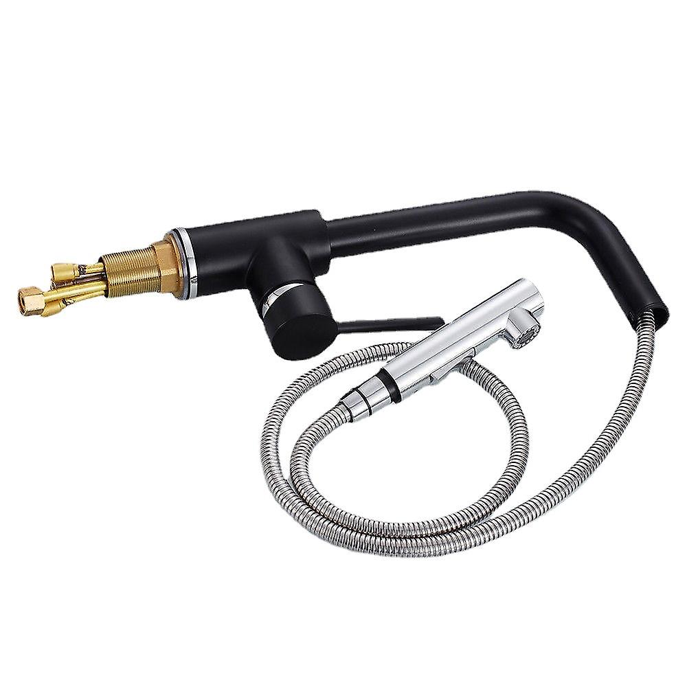 Modern pull out spray kitchen sink faucet basin mixer tap 360 rotate ...