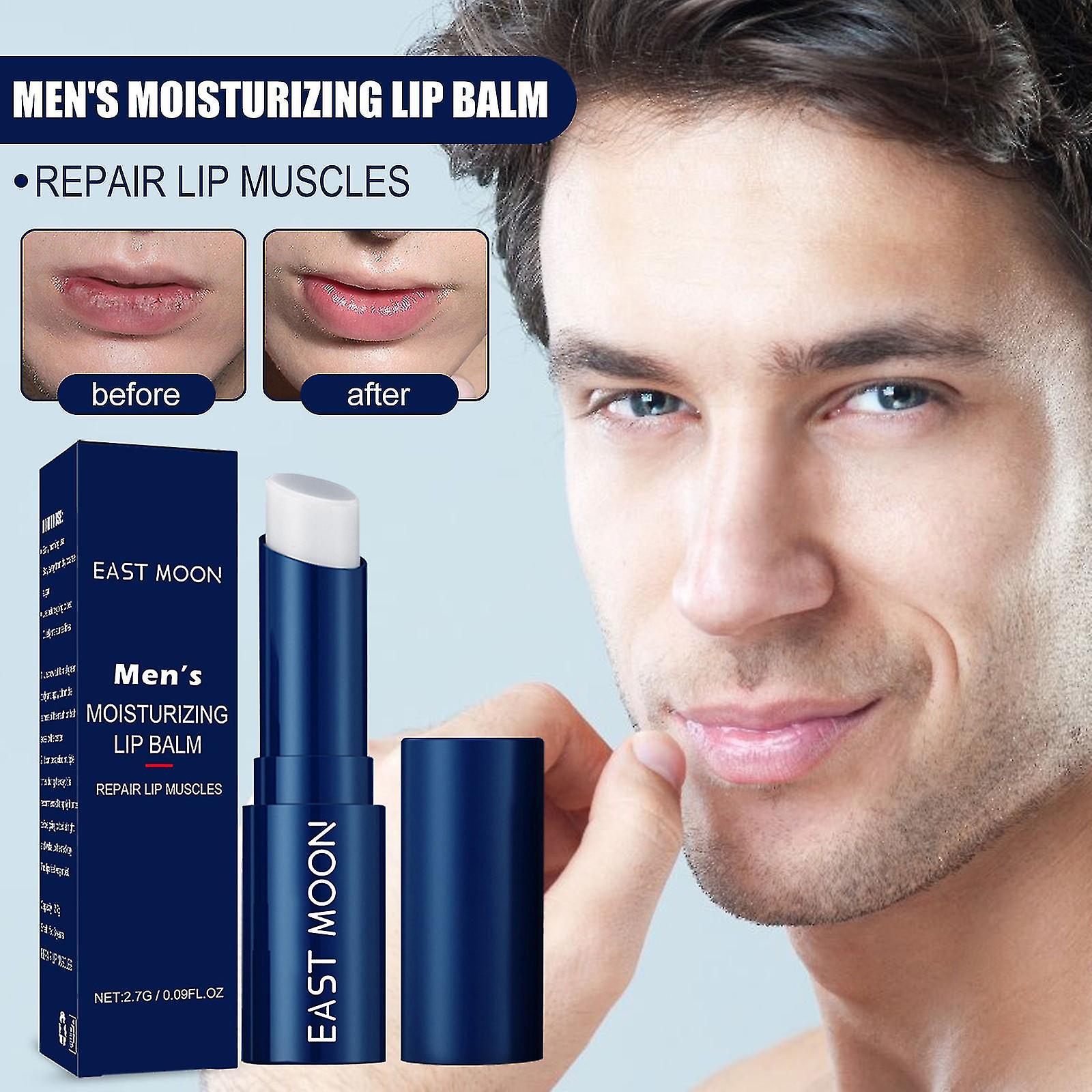 Men's Lipstick Moisturizes And Hydrates Lips, Prevents Chaps, Removes ...