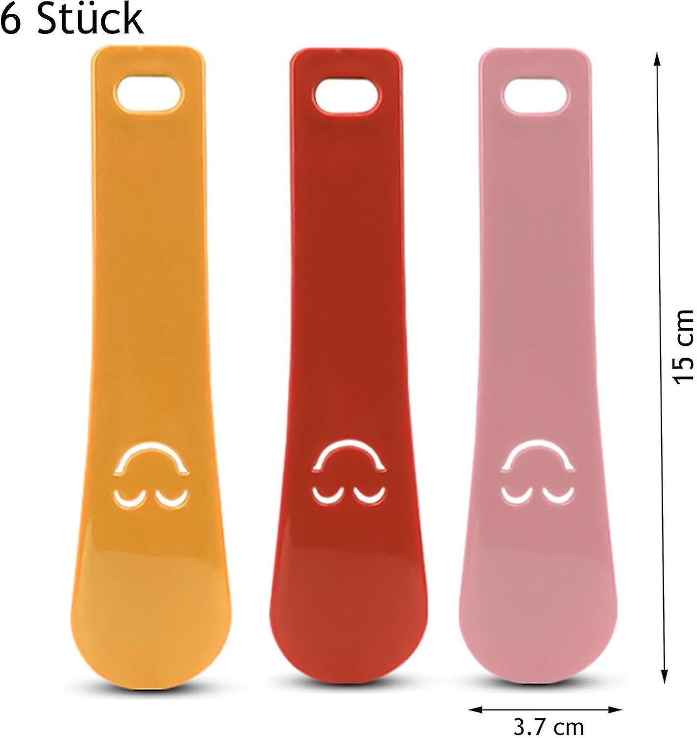 Shoe Horn Plastic Shoe Spoon Set Of 6, Very Stable Design For Men ...