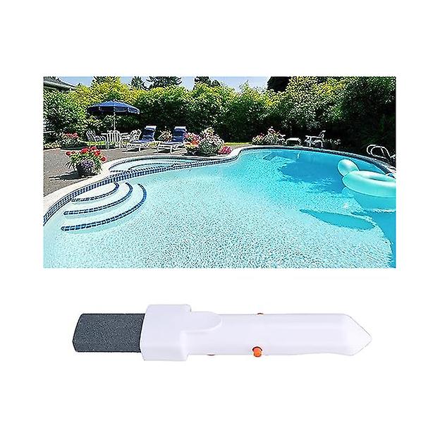 Pool Pumice Stone Pool Pumice Stone with V Clip Handle Stain Eraser ...