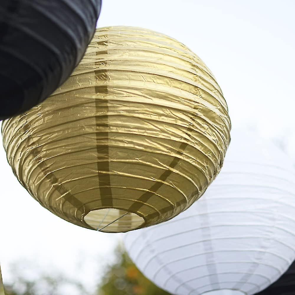12 PCS Paper Lanterns Multicolor Decorative Round Paper Lanterns For ...