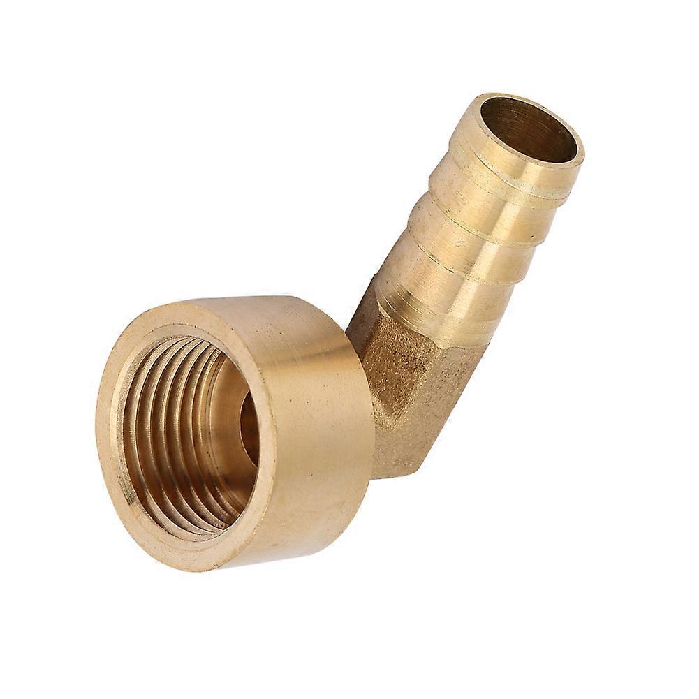 G1/2 Female Thread Brass Elbow Hose Barb Coupling Connector Joint ...