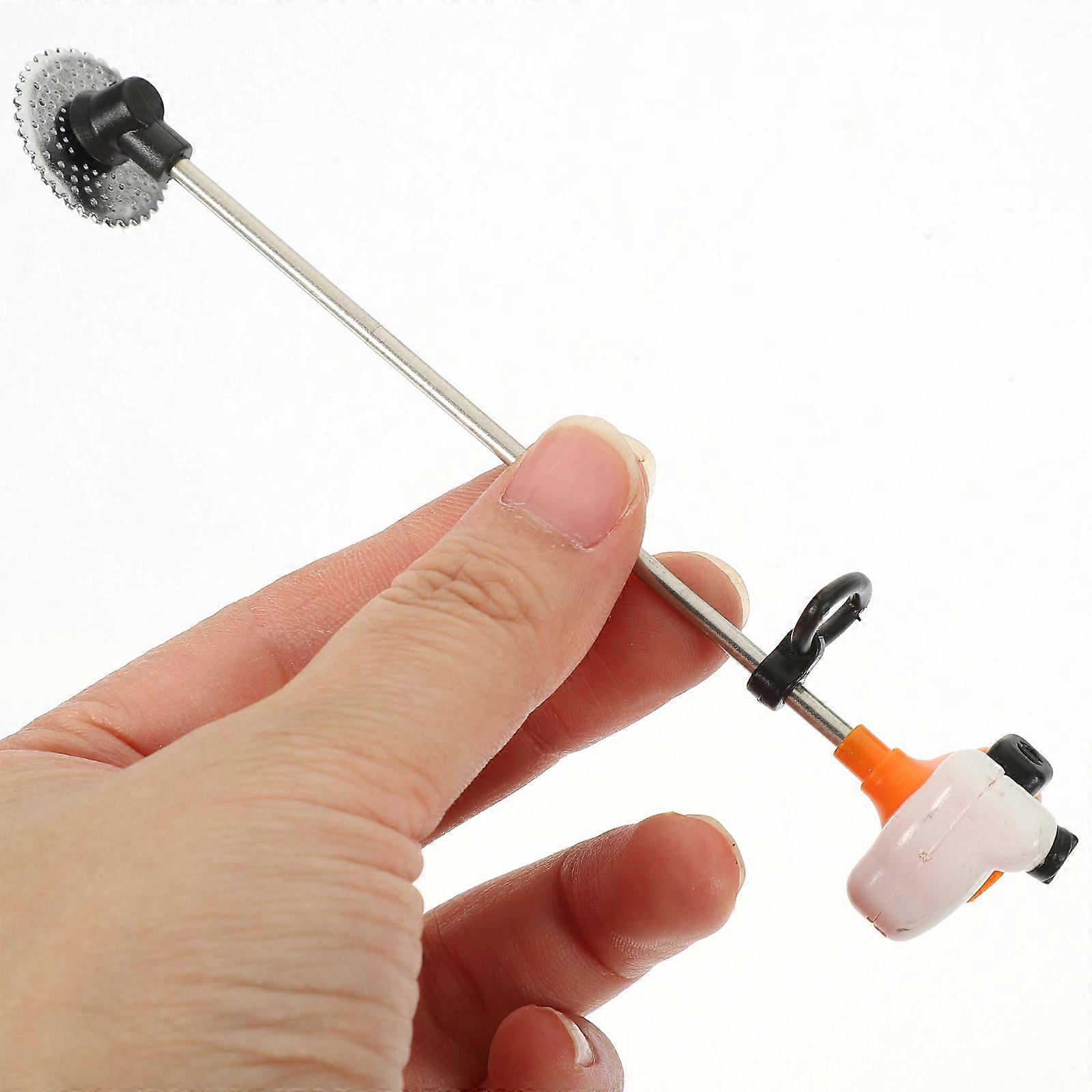 Mini House Mower Model Miniature PVC Mower Doll Garden Tool Model Decor ...