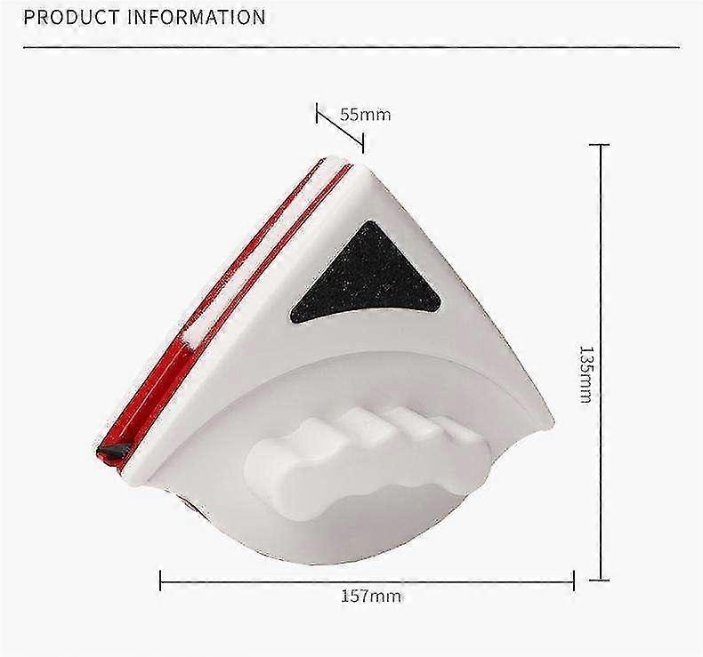 Magnetic Window Washer, Double-sided Window 15-24mm | Fruugo UK