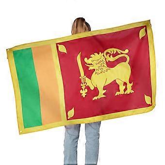 Sri Lanka Flag,Eyelet in Every Corner, Sri Lankan flag, Sinha Flag ...