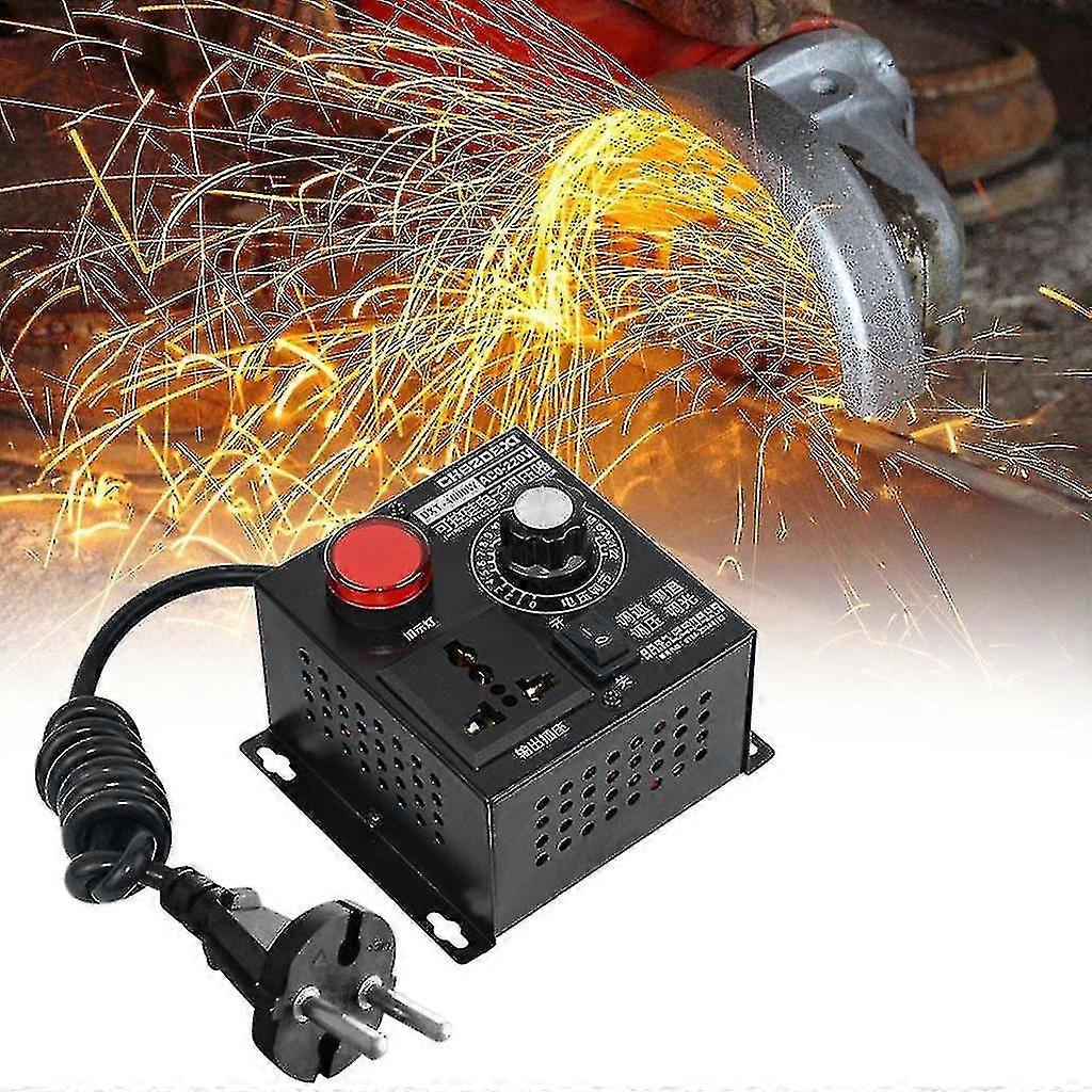 Scr Electronic Voltage Regulator Ac220v 4000w Temp. Motor Fan Speed ...