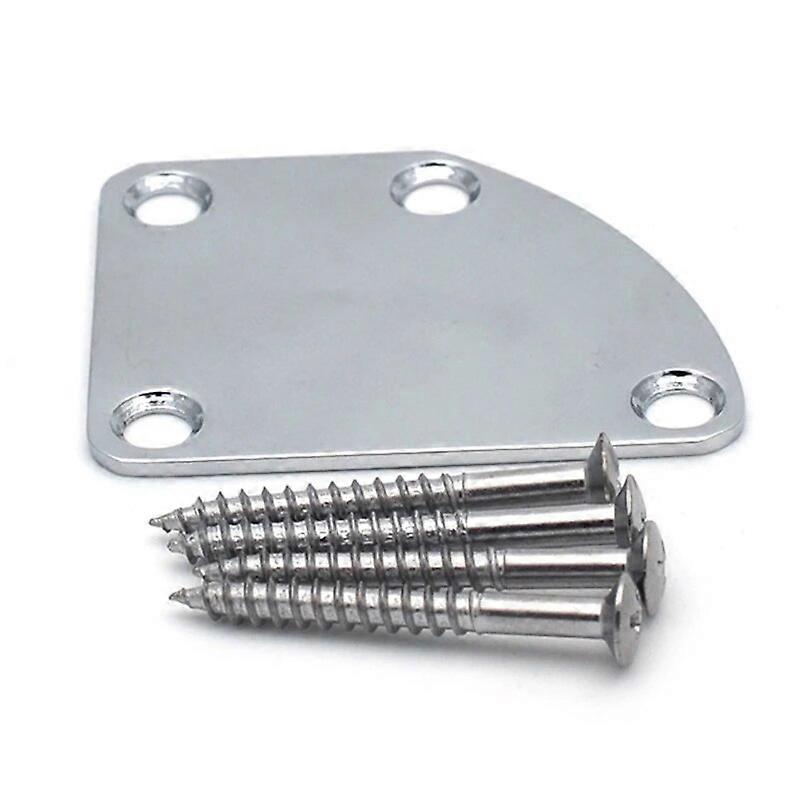 Electric Guitar Neck Plate Curved Cutaway Semi Round Asymmetry Neck ...