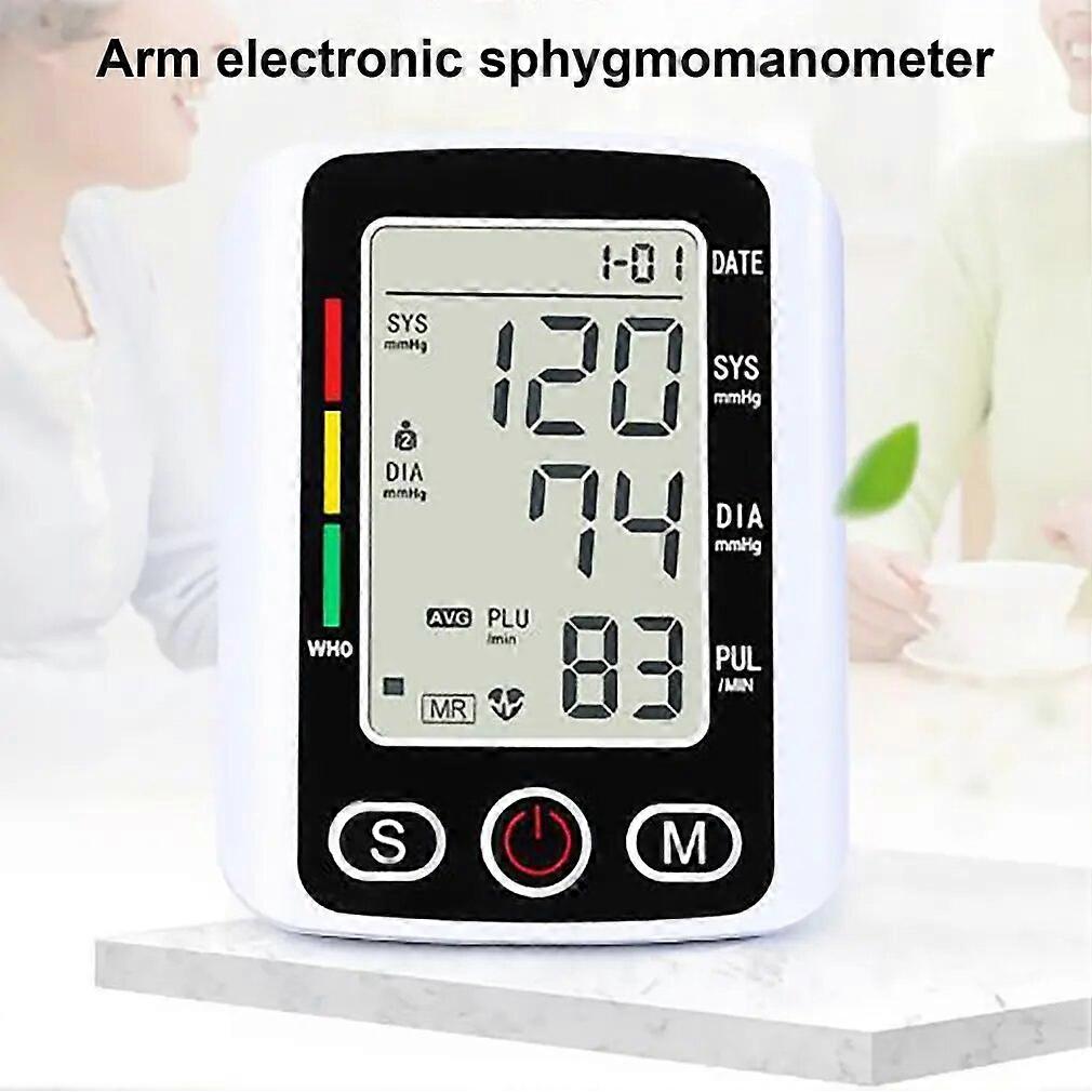 Medical Digital Arm BP Blood Pressure Monitor Tensiometer Tonometer ...