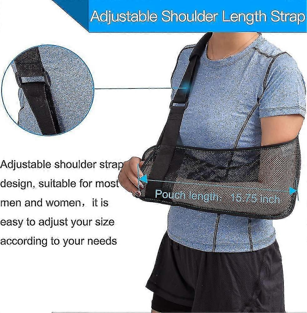 Mesh Arm Shoulder Sling - Medical Shoulder Immobilizer For Shower ...