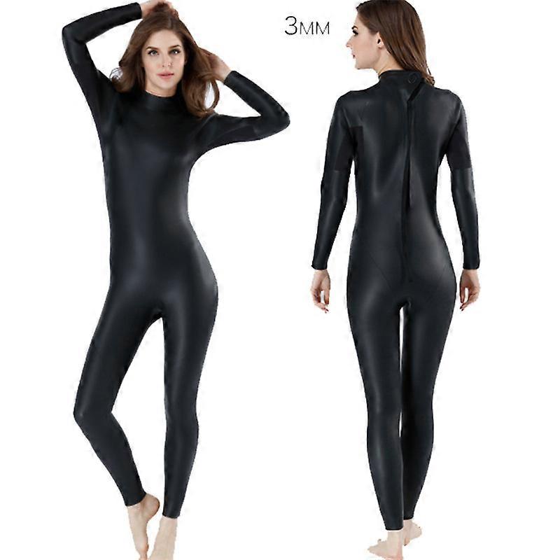 MIMIGO Ultra Stretch 3mm Neoprene Wetsuit, Front Zip Full Body Diving ...