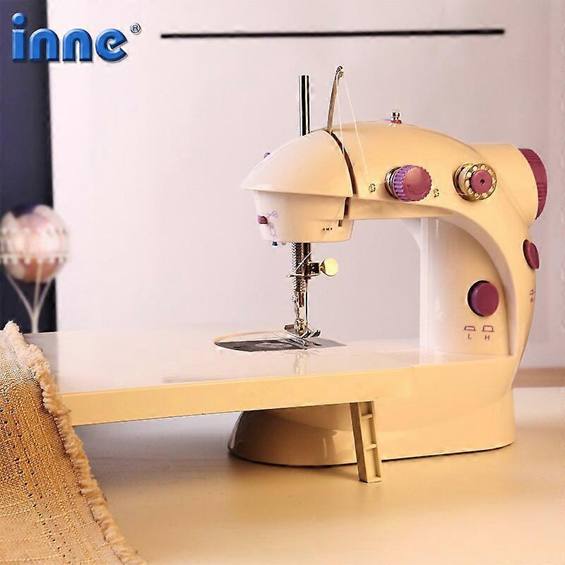 INNE Sewing Machine Portable Mini Desktop Foot Pedal Night Light ...