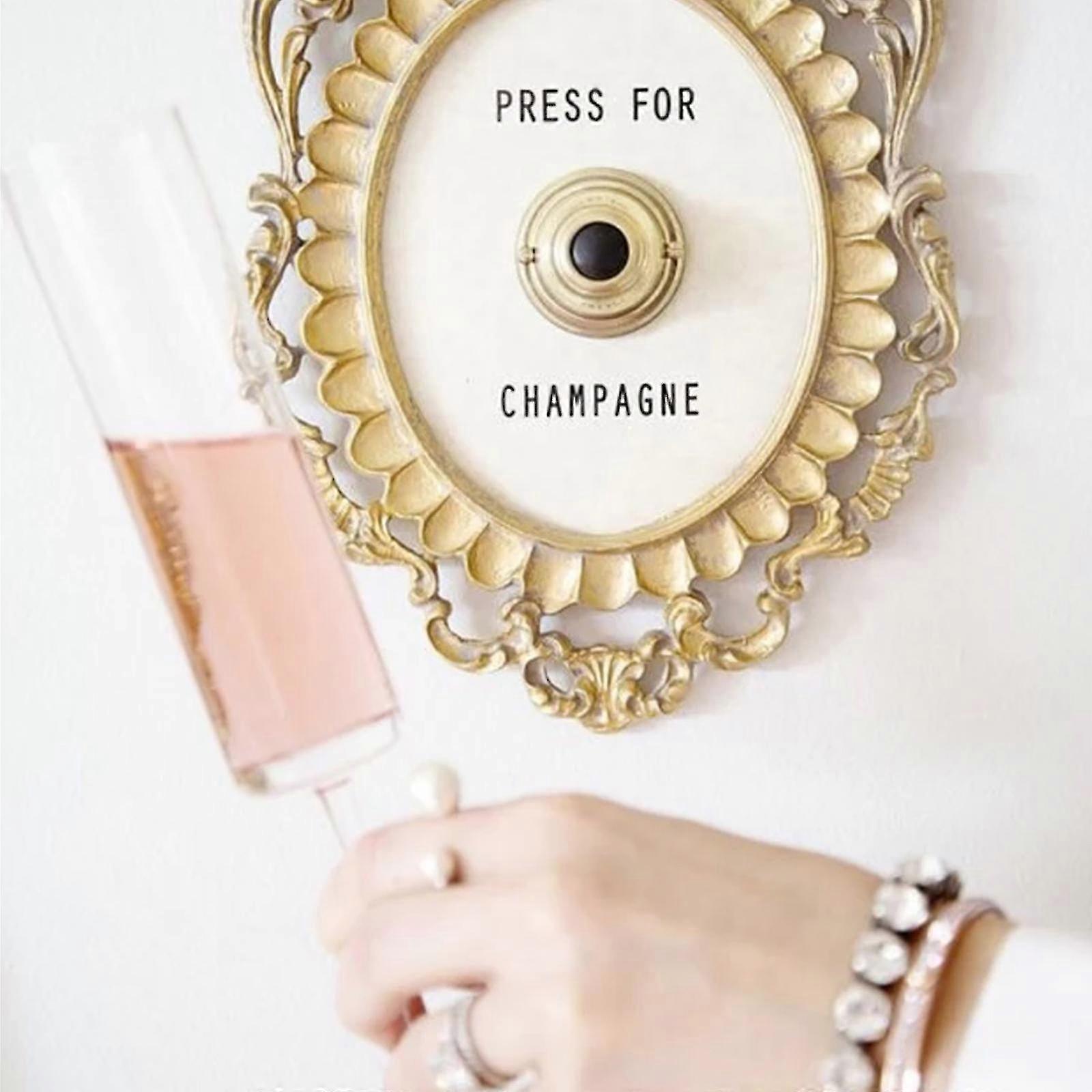 Press For Champagne Button, Ring Mini Press For Champagne Button, Press ...
