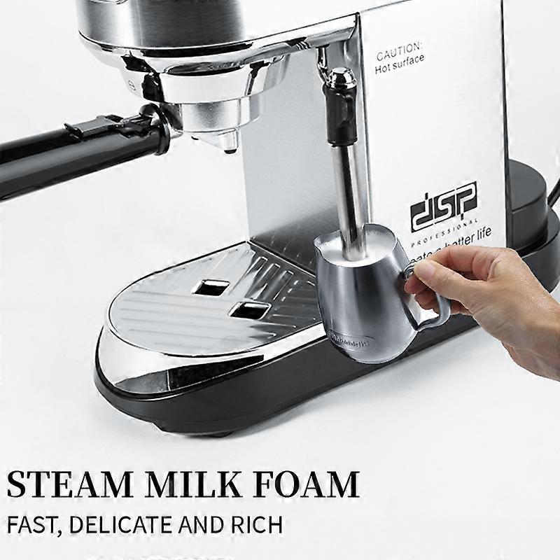 Coffee Machine Cappuccino Coffee Maker with Integrated Milk Frother ...