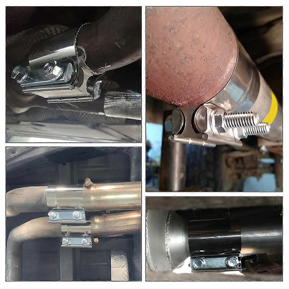 2" 2.25" 2.5" 3.0" 4.0" 304 Stainless Steel Exhaust Sleeve Butt Joint ...
