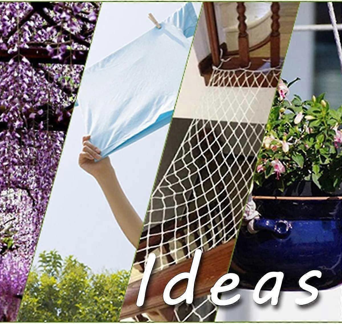 90 Ft 1/4 In (7 Mm) Nylon Poly Cord Cord Pole Polepropylene Linen Rope ...