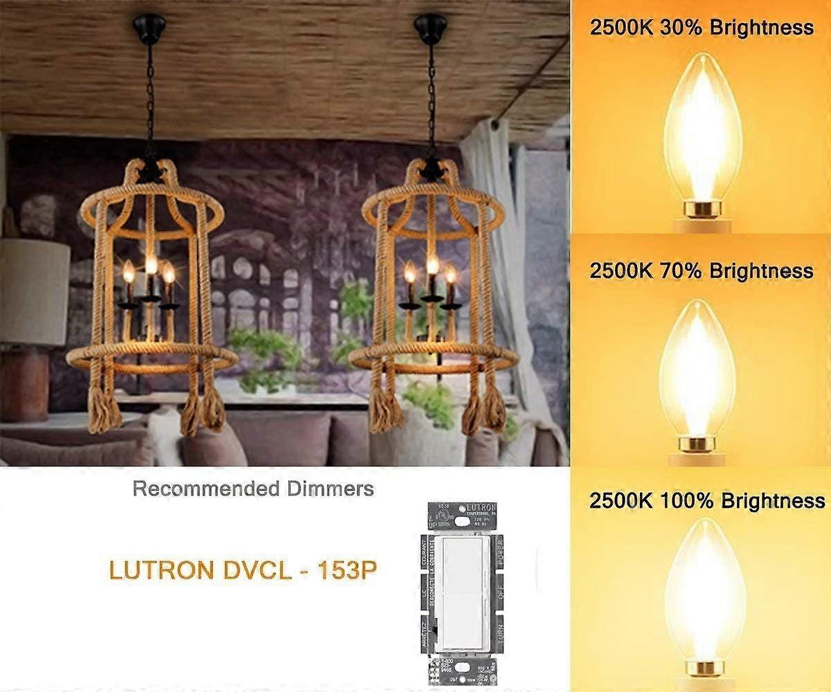 Antique LED Bulb,E12 Base 2700K 4W 30 Watt Vintage Edison LED ...