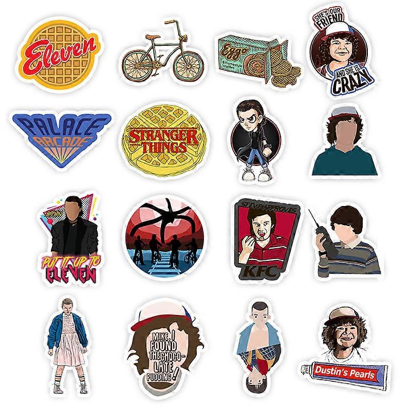 150pcs American TV Series Stranger Things 3 Water Cup Computer Trolley ...