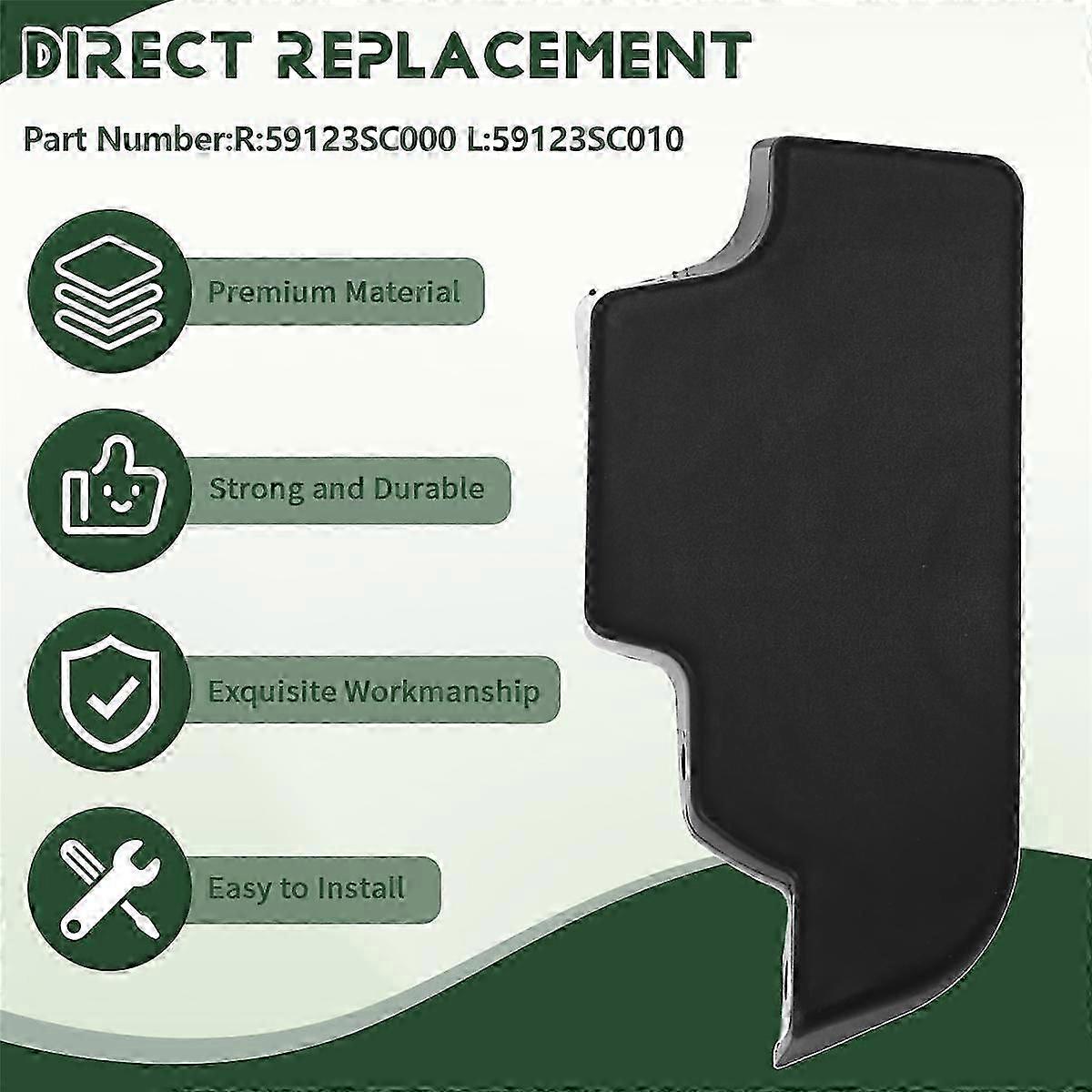 59123-sc000 59123-sc010 Front Left Right Mud Flap Plate Air Flap Cover ...