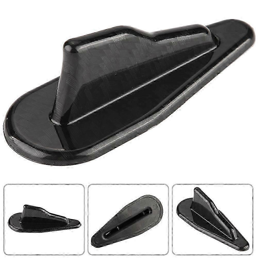 10Pcs Universal Black Style Car Roof Shark Fin Spoiler Wing Kit Vortex ...