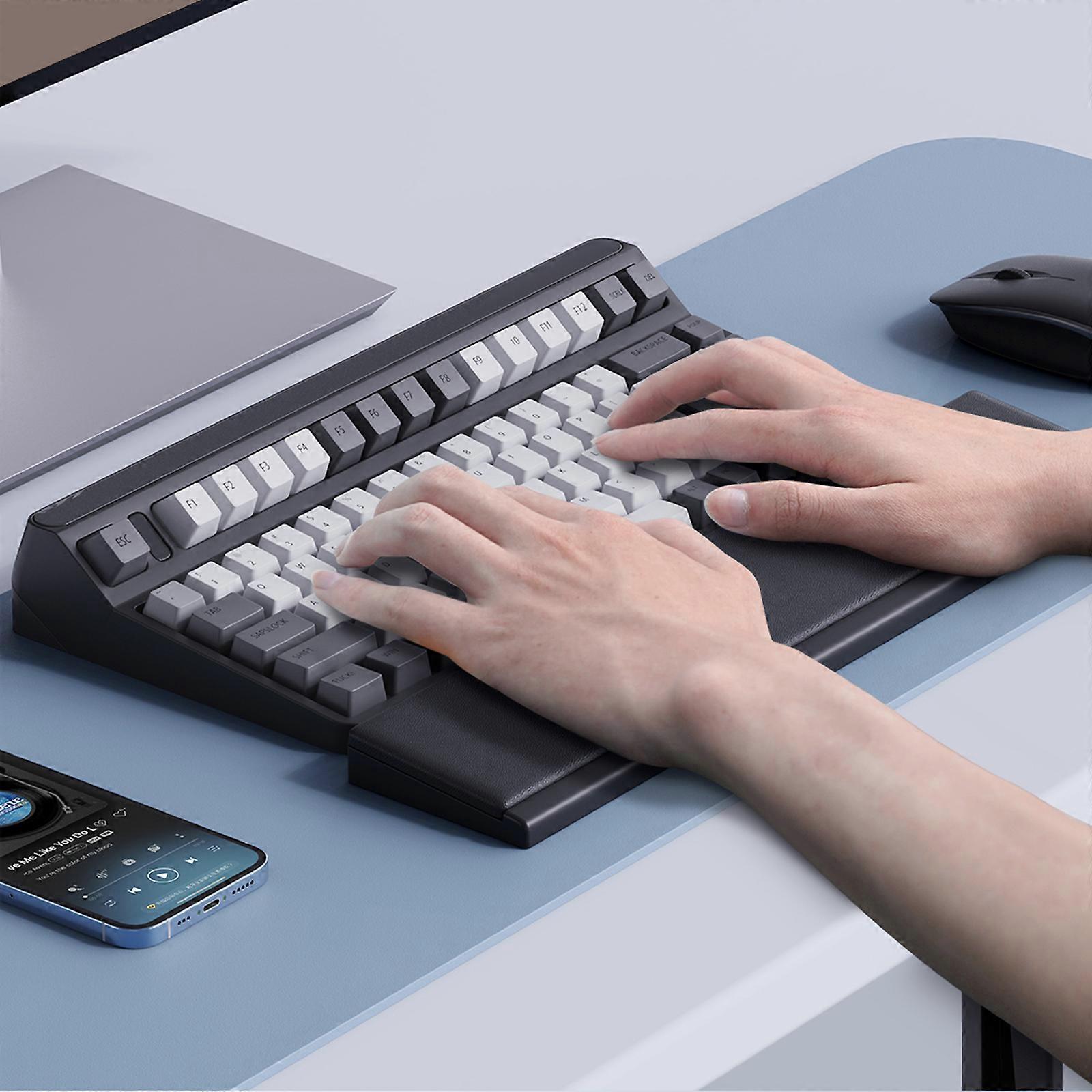 Wrist Rest Keyboard Desktop Partition Storage Case Ergonomic Wrist Rest ...