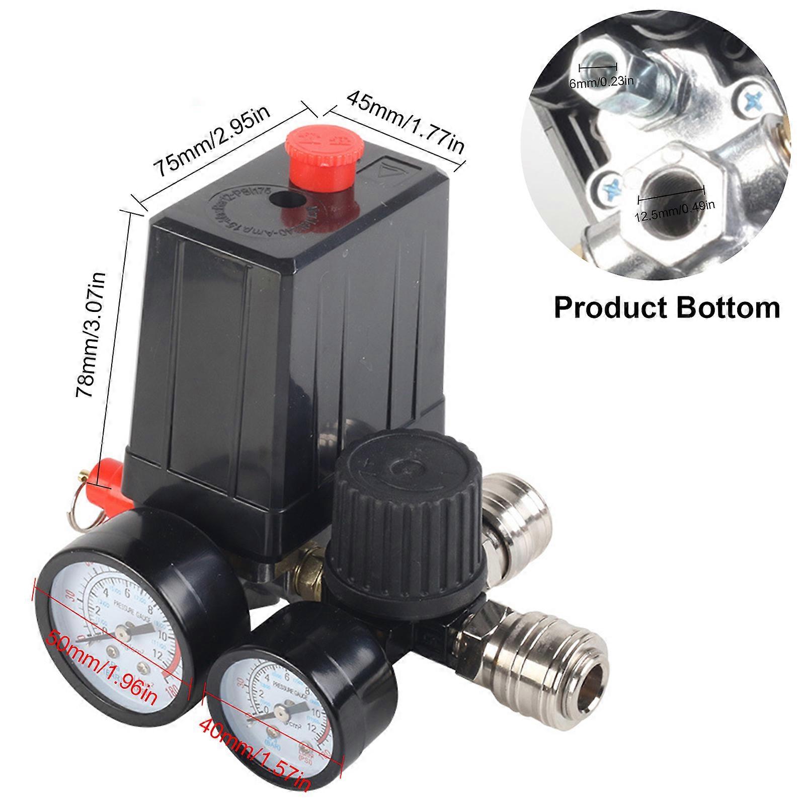 Air Compressor Control Switches Convenient Air Compressor Pressure ...