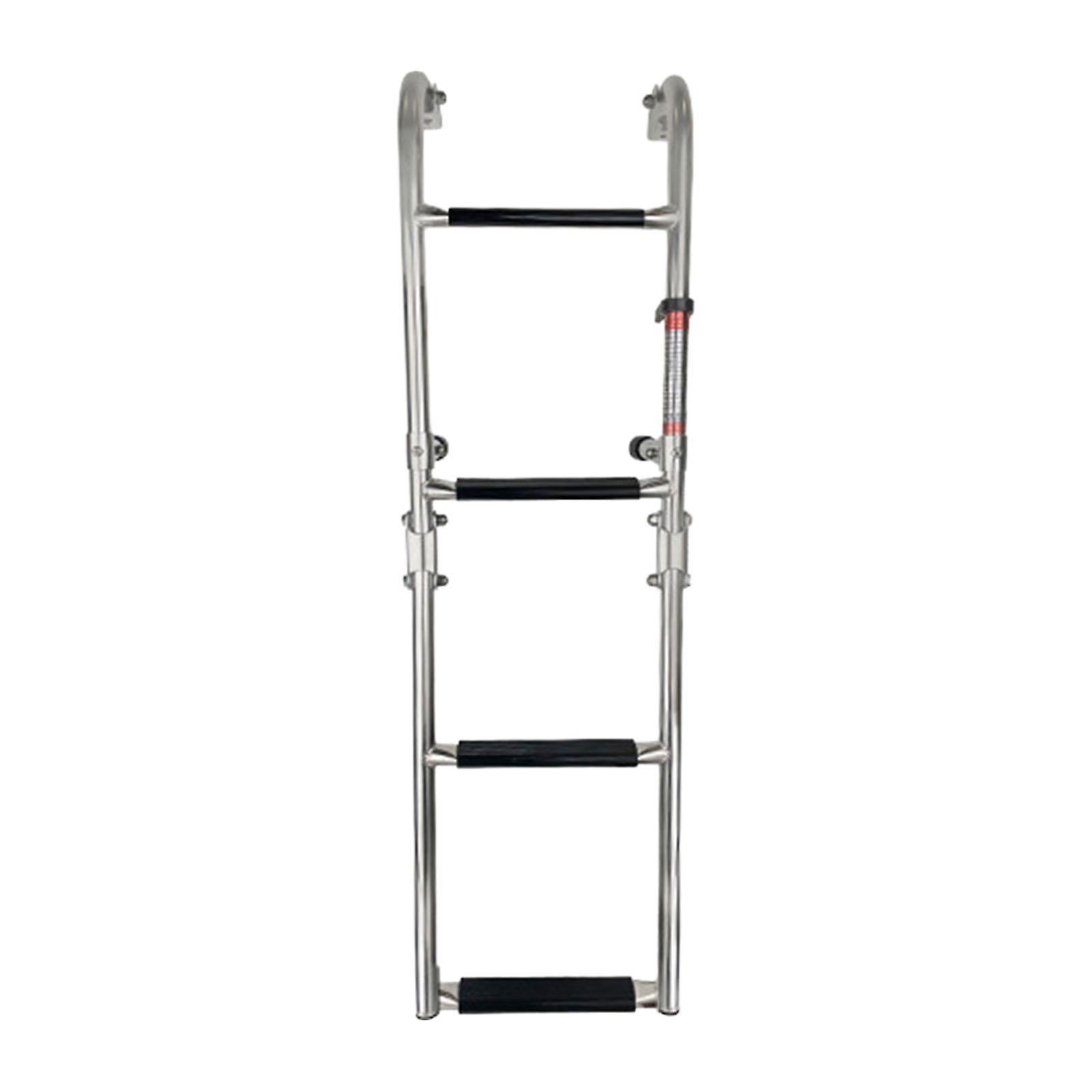 Boat Swim Ladder Telescoping Boat Ladder, Foldable,Swim Step Stainless ...