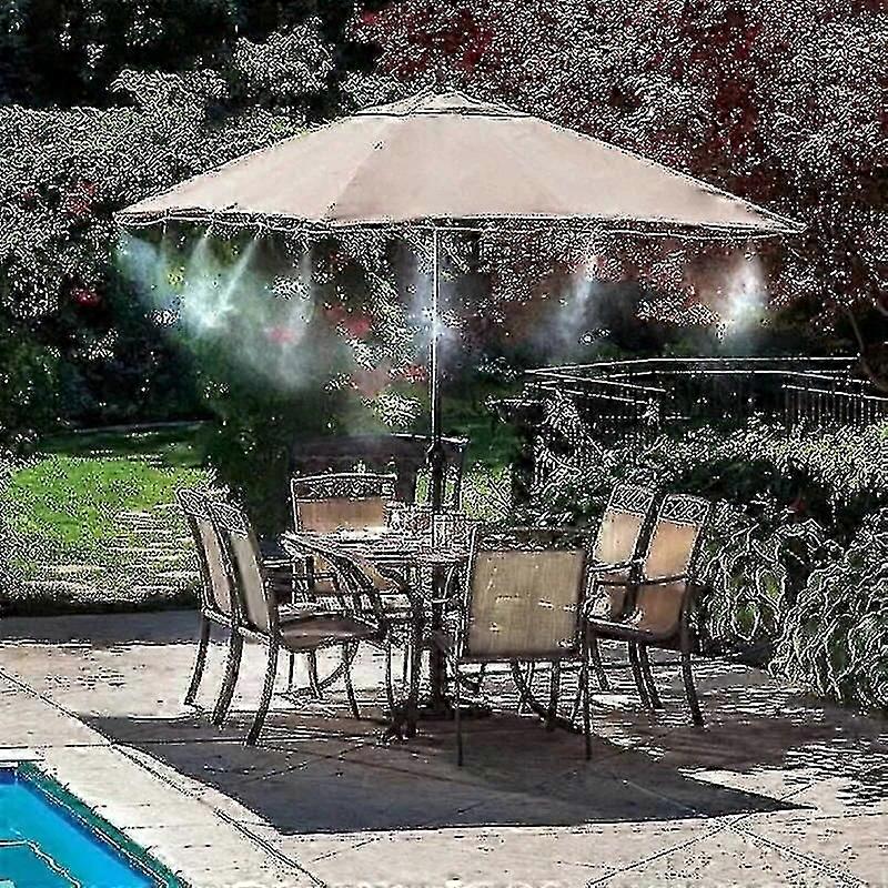 Excellent Outdoor Misting Cooling System Mist Sprinkler Nozzle Plant Water Mister Nozzles Set ...