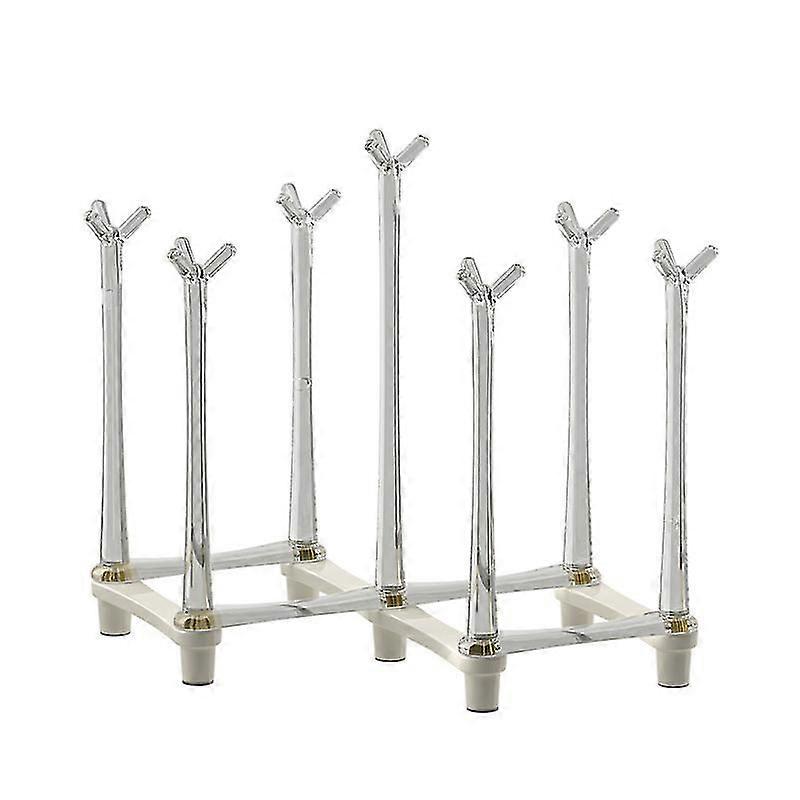 Retractable Cup Drying Rack for Kitchen Countertop - Adjustable Dish ...