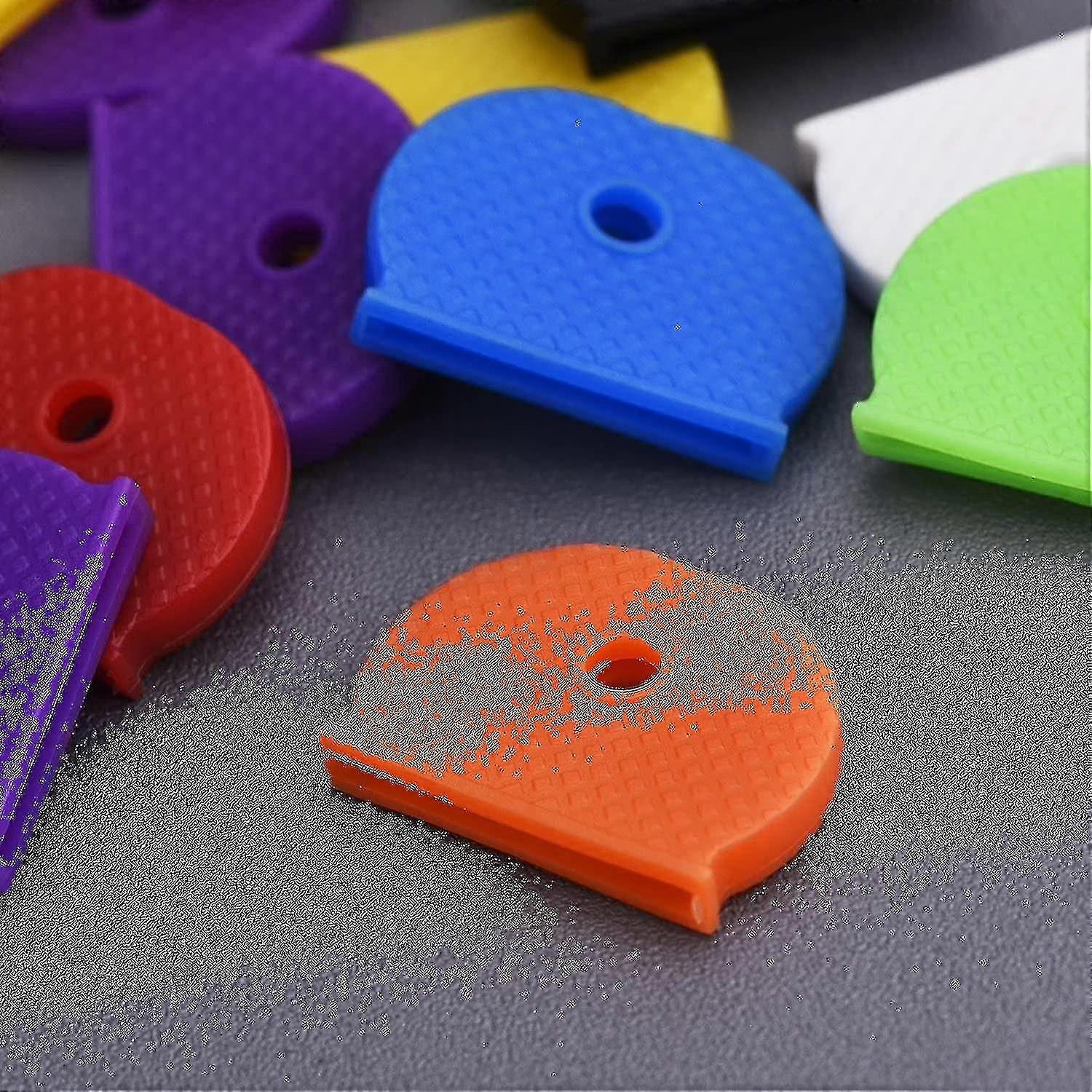 Color Coded Key Covers for Easy Identification of Door Keys, 24 Pcs ...