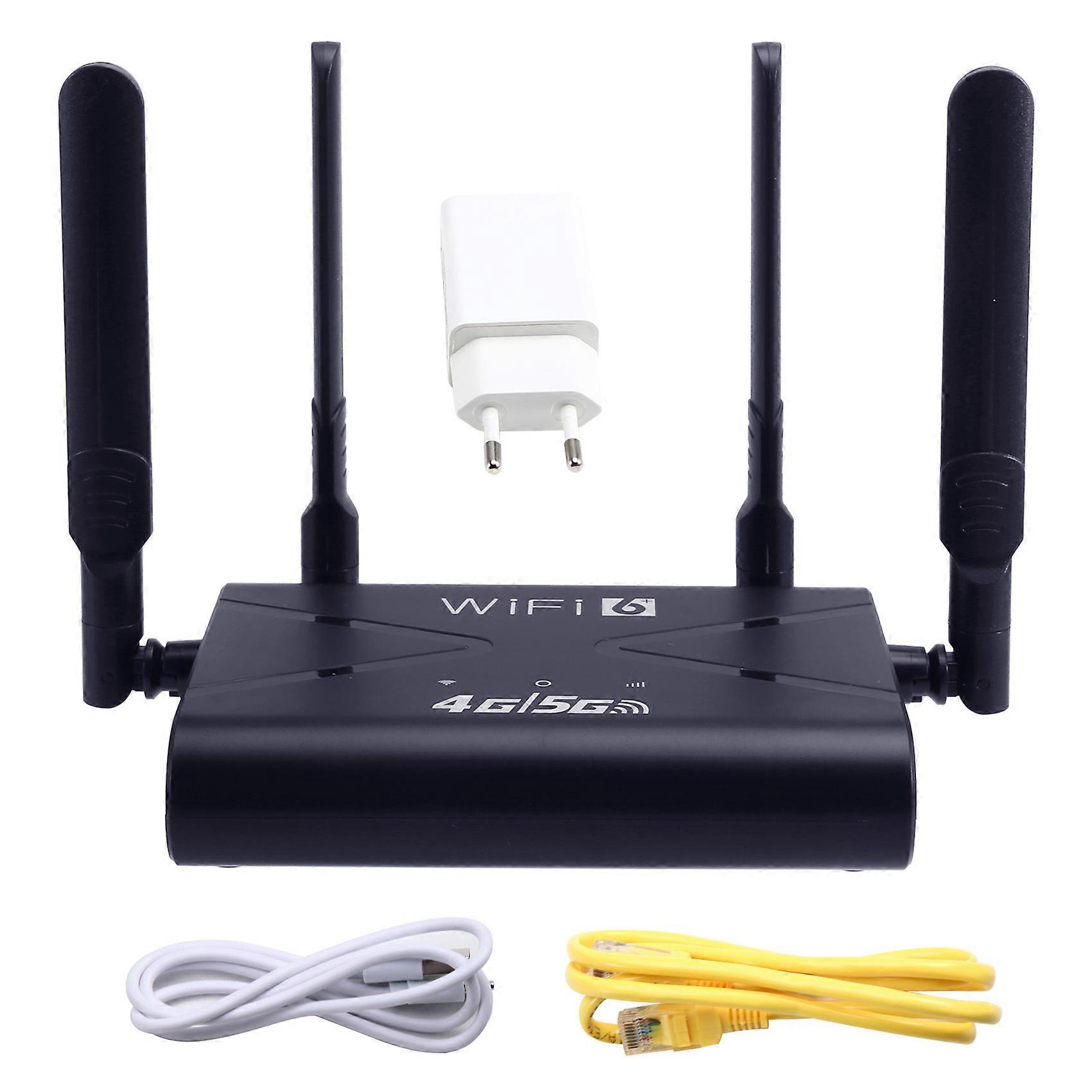 WiFi6 LTE Wireless Router 300Mbps High-Speed 4G 5G CPE LTE Router with ...