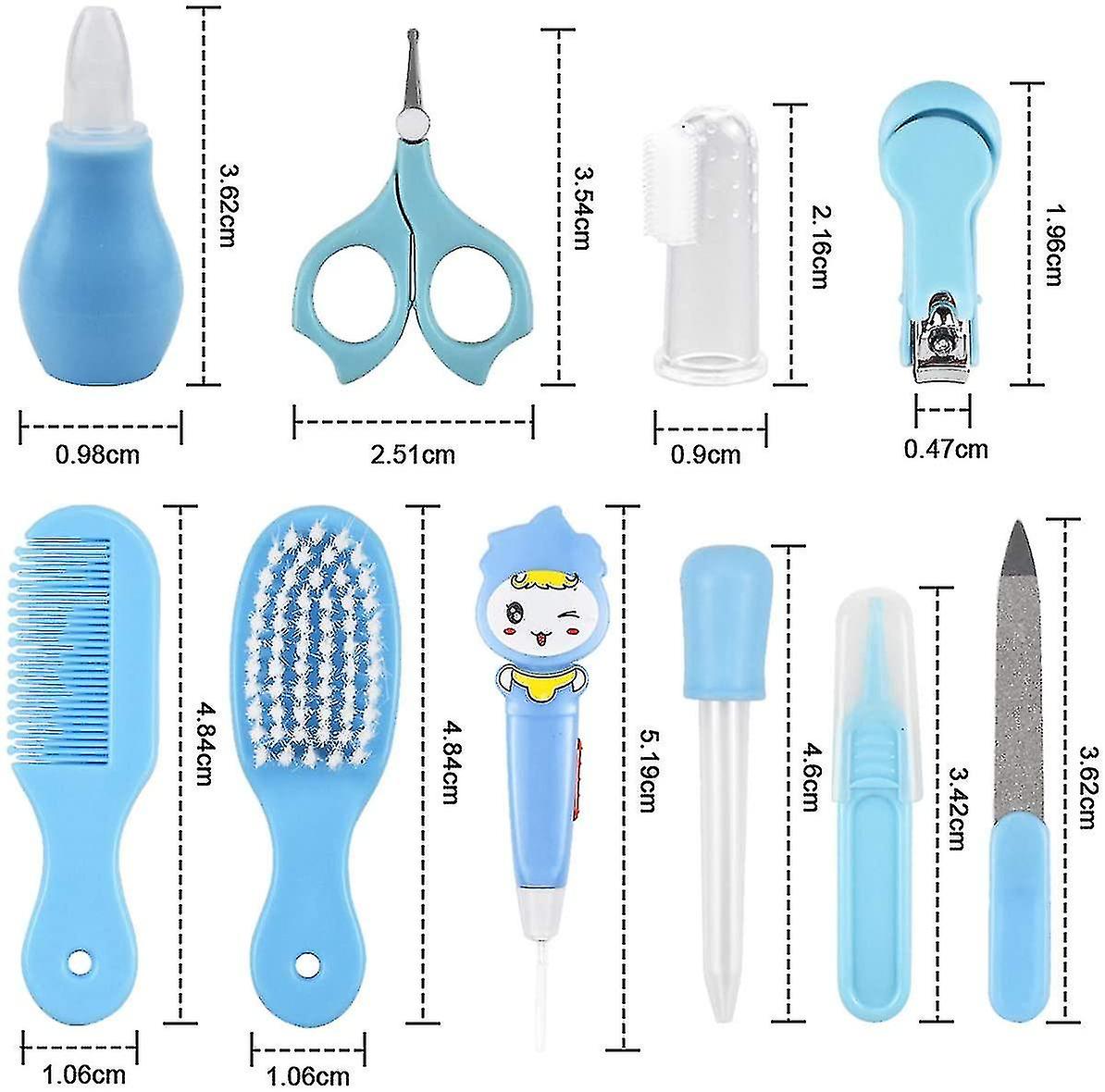 10 In 1 Baby Healthcare Kit Portable Grooming Set Newborn Baby Safety ...