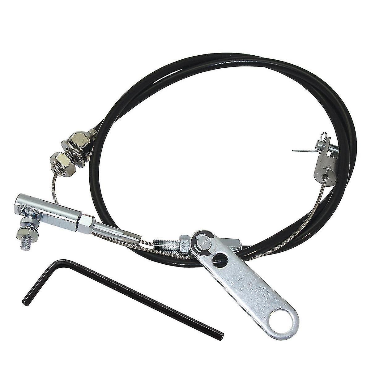 24 Inch Universal Throttle Cable Kit W/ Mounting Bracket For Hot Rod ...