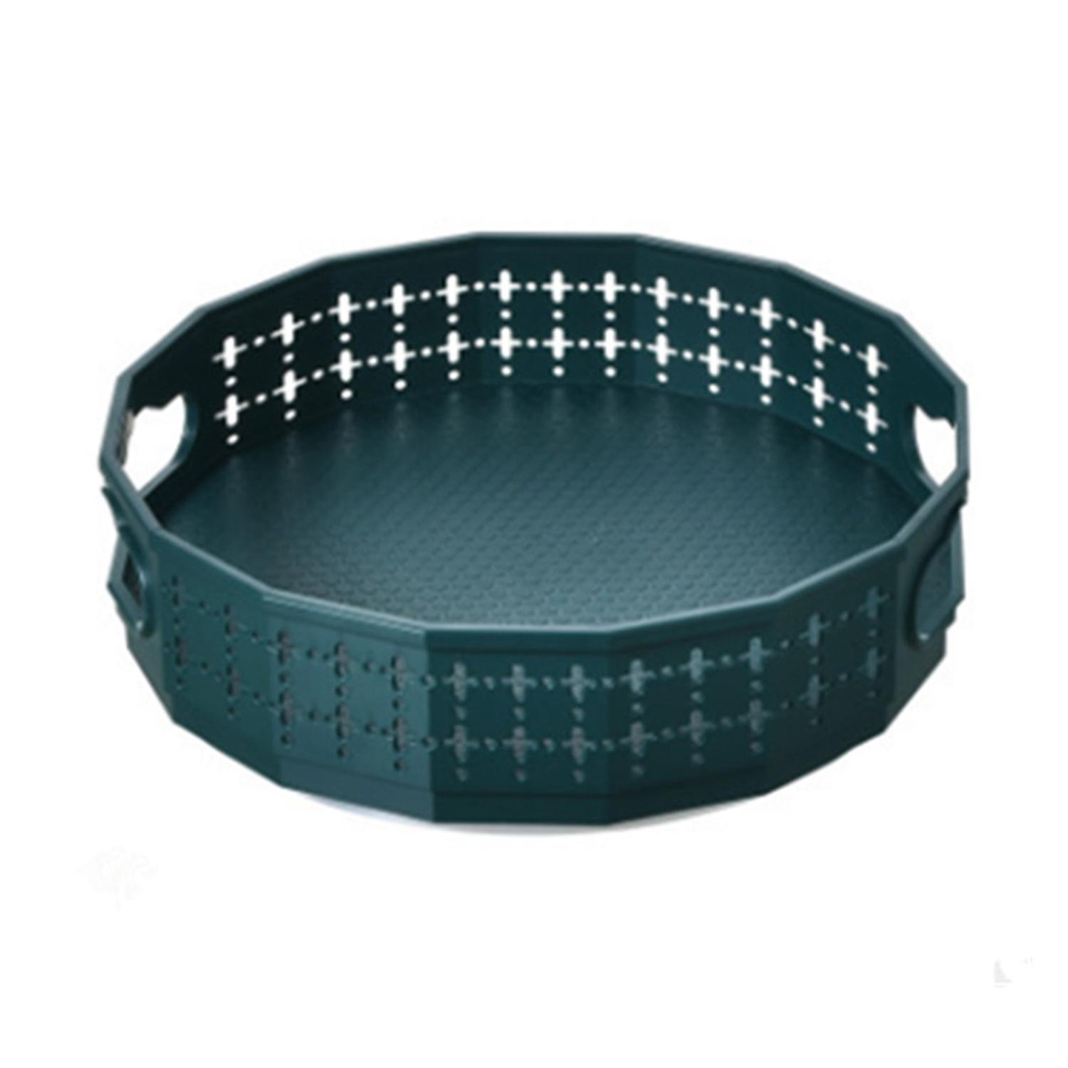 Spice Jars Tray 360 Degree Rotating Non Skid Plastic Multi-Function ...