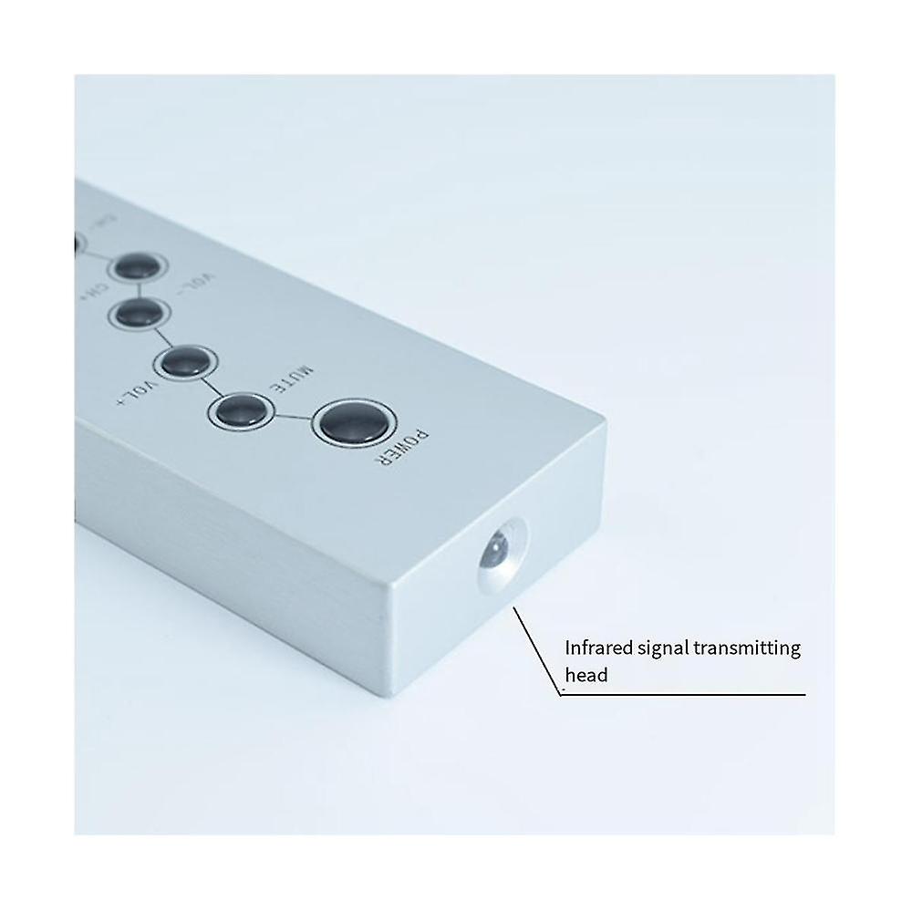 All-aluminum Infrared Signal 7-key Remote Control For Hifi Audio Cd ...