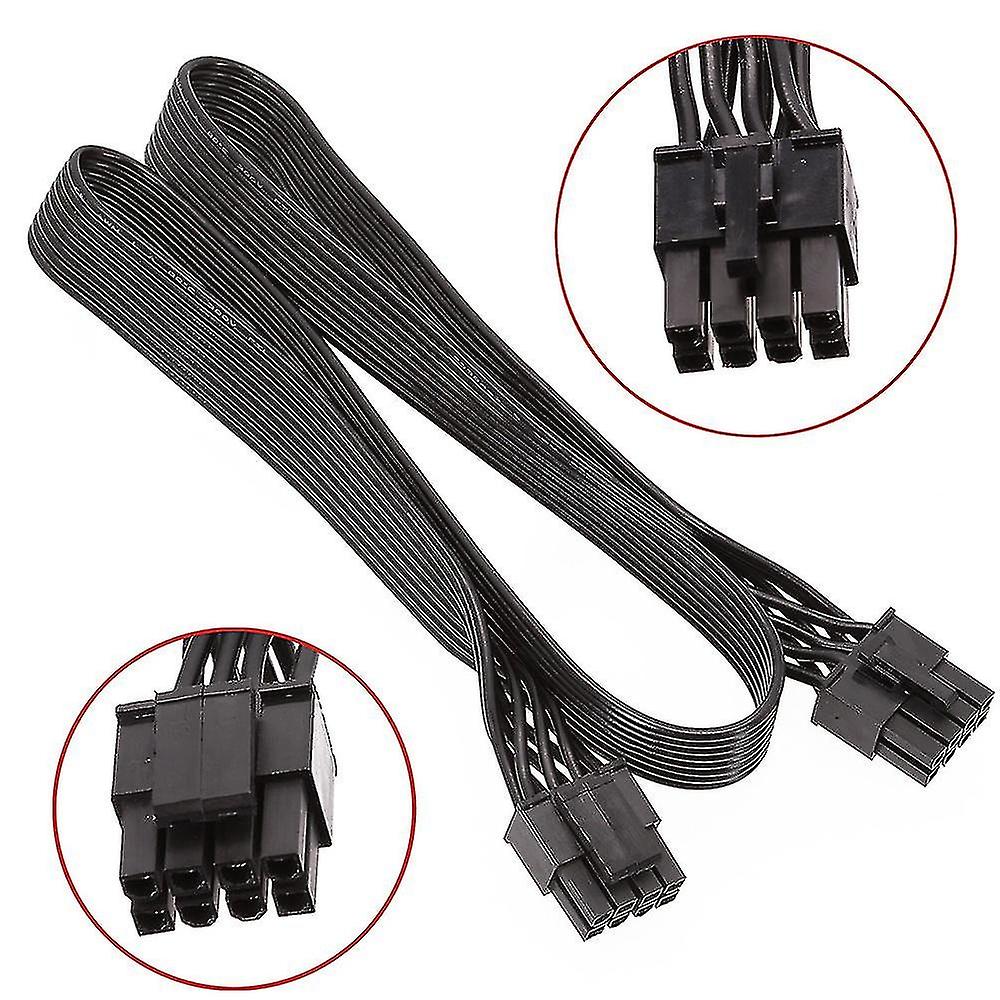 Cpu 8 Pin Male To Cpu 8 Pin (4+4 Pin) Male Eps-12v Motherboard Power ...