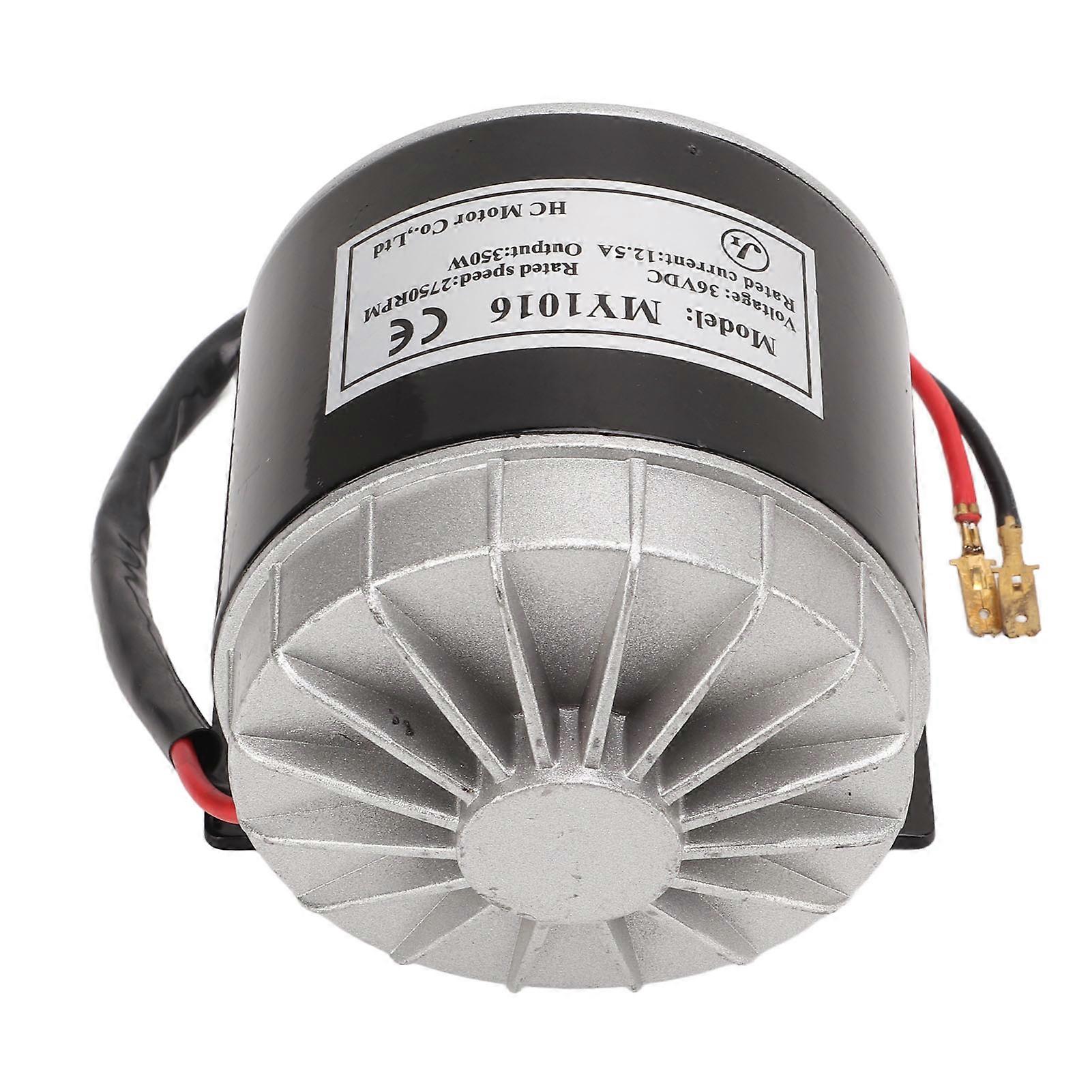 Brushed Electric Motor 350W DC 36V 11T Scooter Engine Brush Motor ...