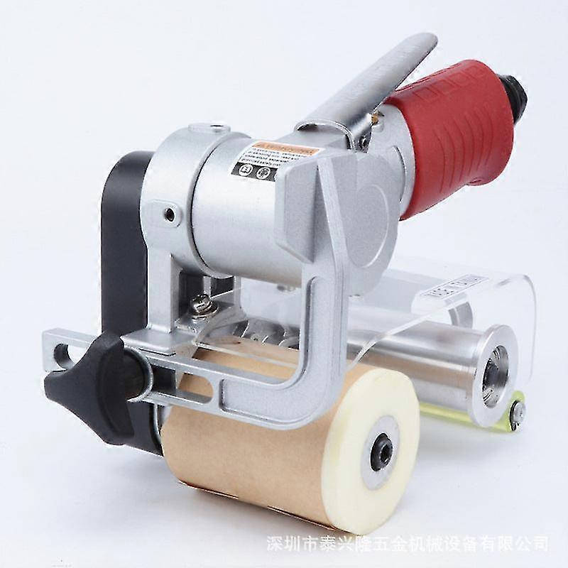 Pneumatic wire drawing machine air belt sander metal polishing machine ...
