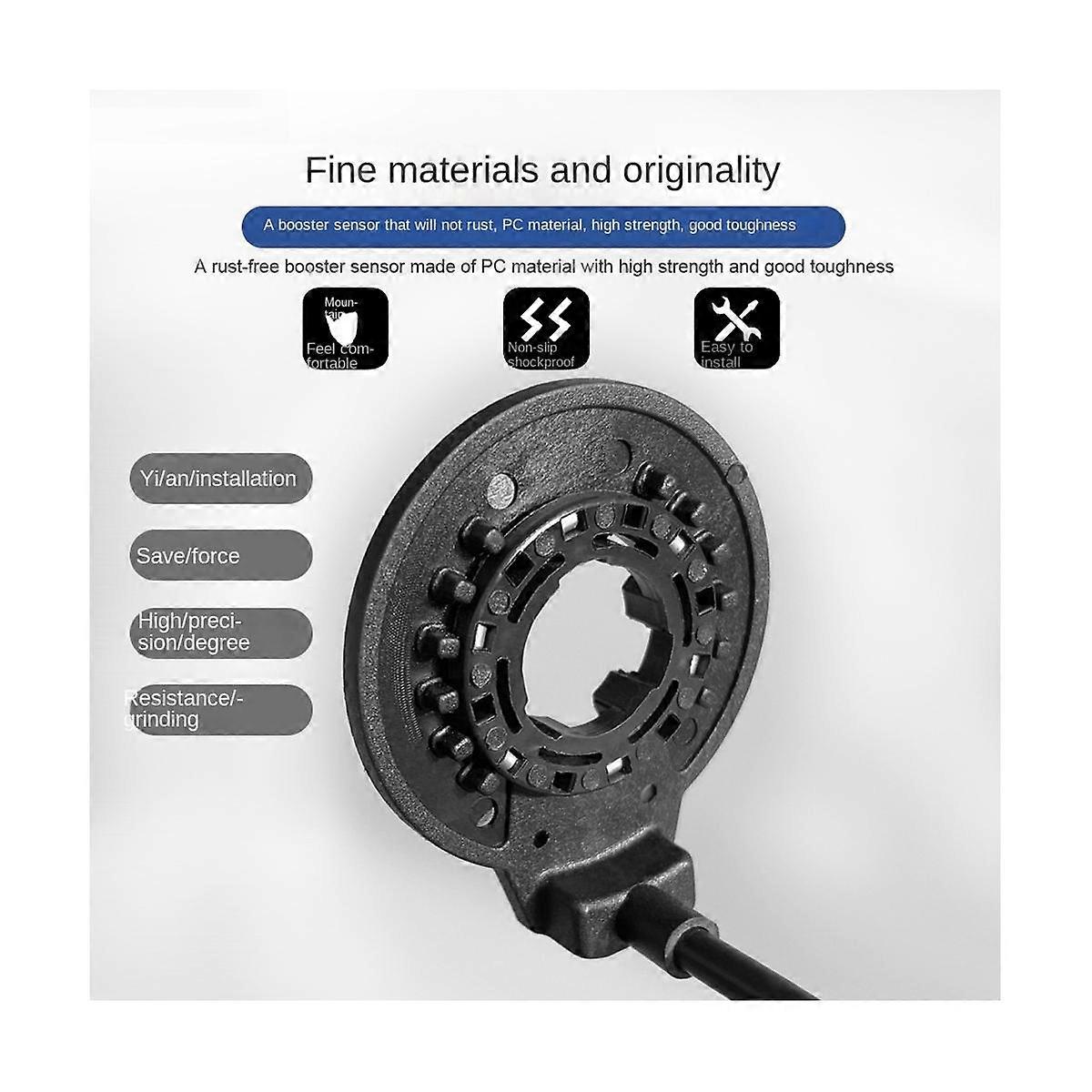 Electric Bicycle Pedal Sensor F12L Speed Pedal Dual PAS Sensor Parts ...