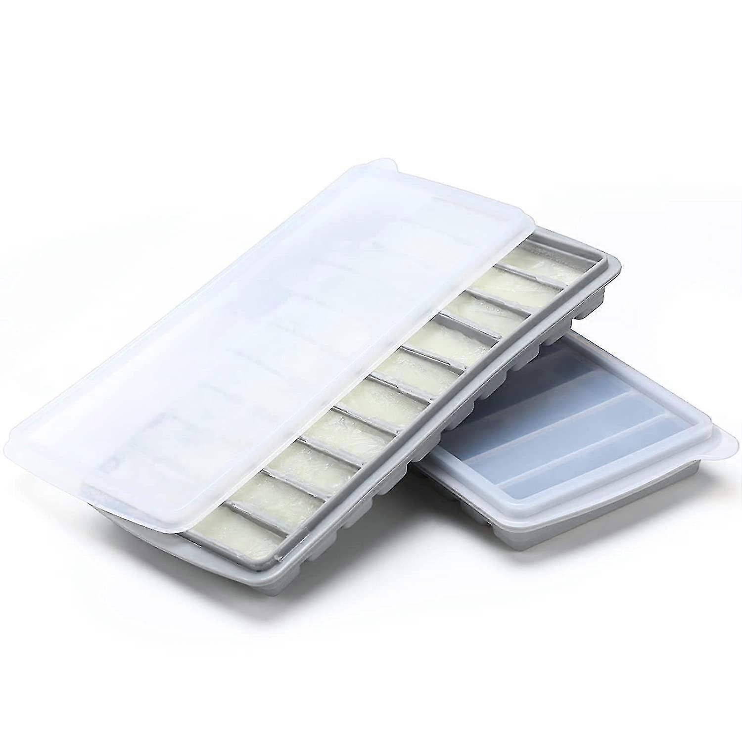 2 Pieces Milk Trays Breastmilk Freezer Tray Organizer Ice Trays For ...