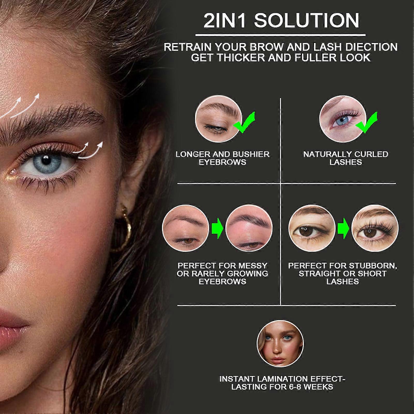 Eyelash Brow Perming Kit Eyelash Lifting Curling Set Perming Fixing ...