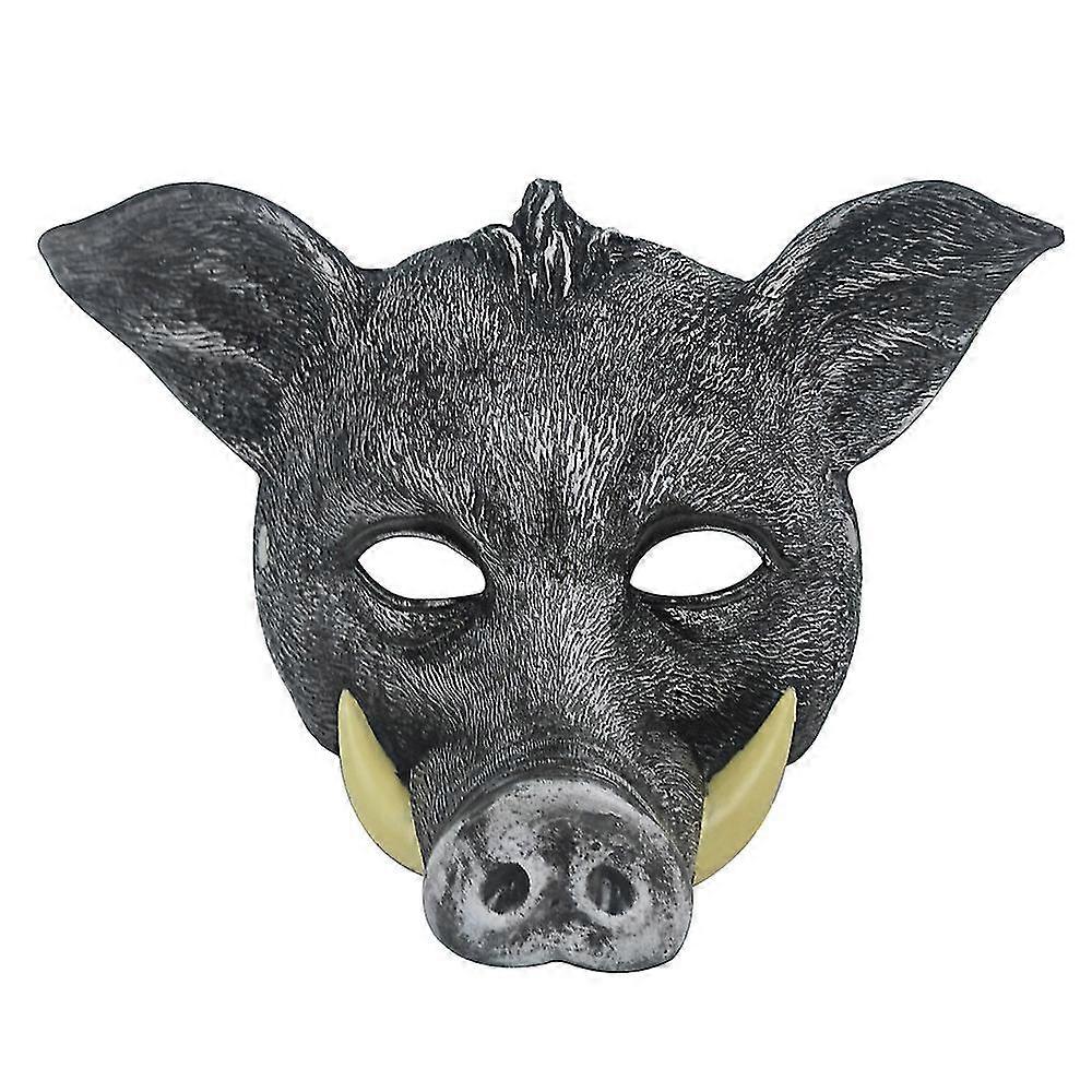 Pu Foam Pig Face Wild Boar Masks 3d Animal Cosplay Pig Head Sexy Role ...