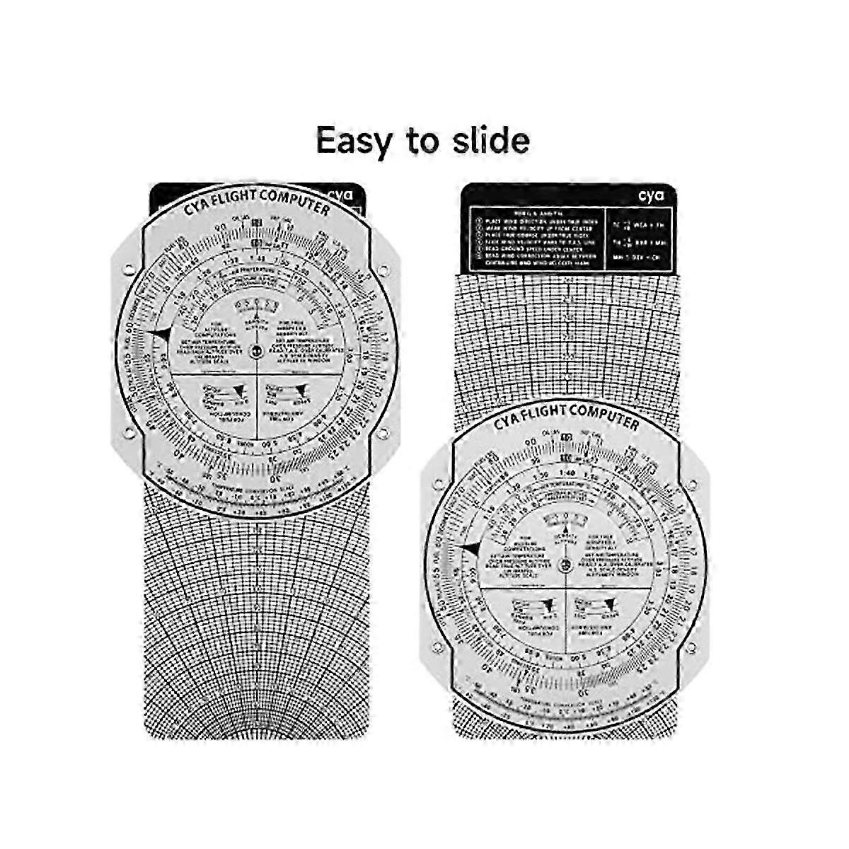 Suitable for E6B Plastic Flight Computer, Patented Aviation Pilot ...