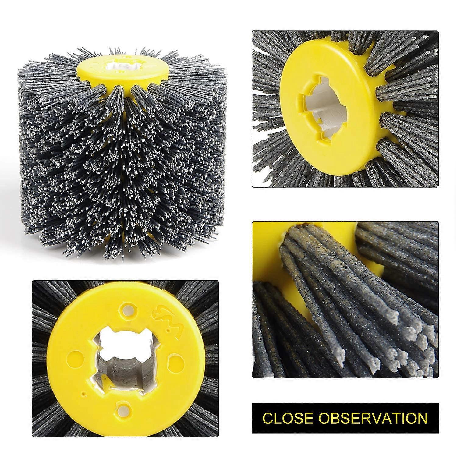 Abrasive Brushes #120 Polishing Wheel Abrasive Wire Wheel Diameter ...