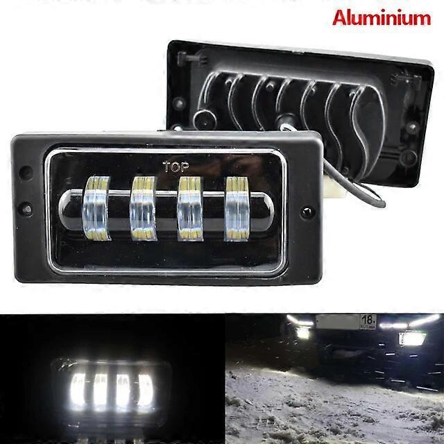 2pcs for Vaz 2114 van LED DRL Driving Lights 40W White amber Angel Eyes ...