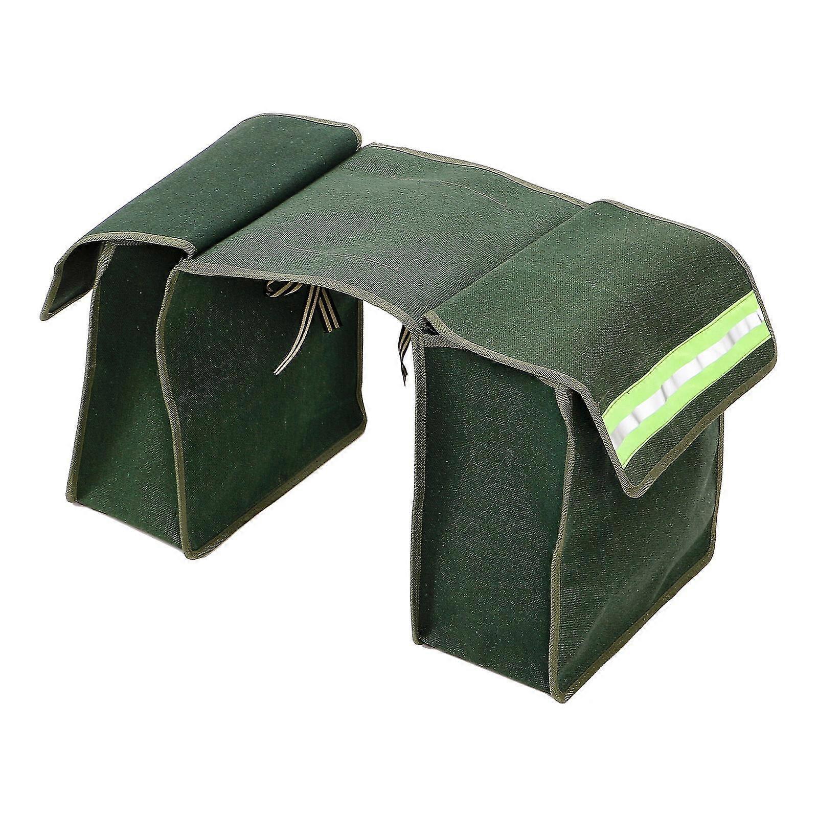 Motorcycle Saddle Bag Practical Canvas Convenient Storage Bag Bike Tool Pouch | Fruugo UK