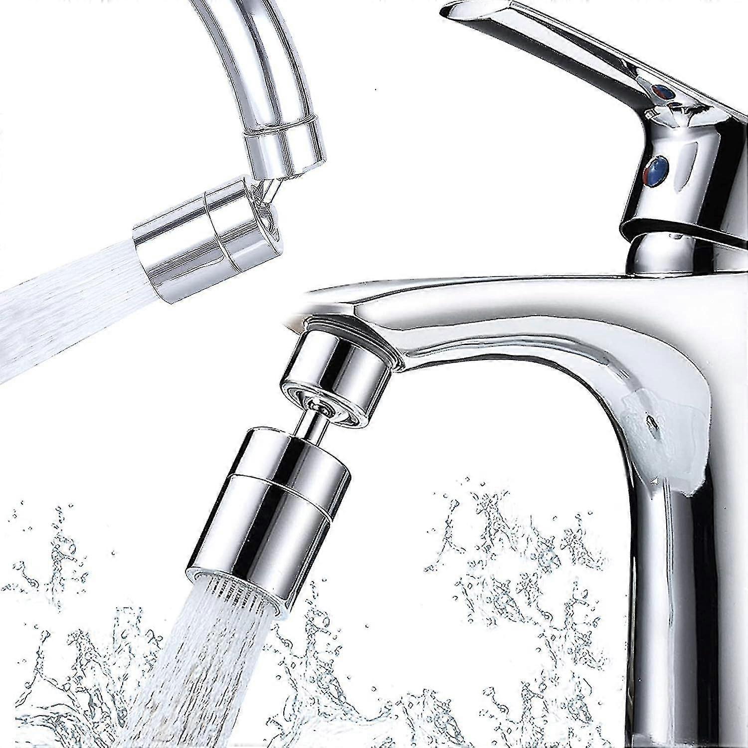 Kitchen Faucet Nozzle, 360 Degree Rotation Dual Mode Anti-splash Faucet ...