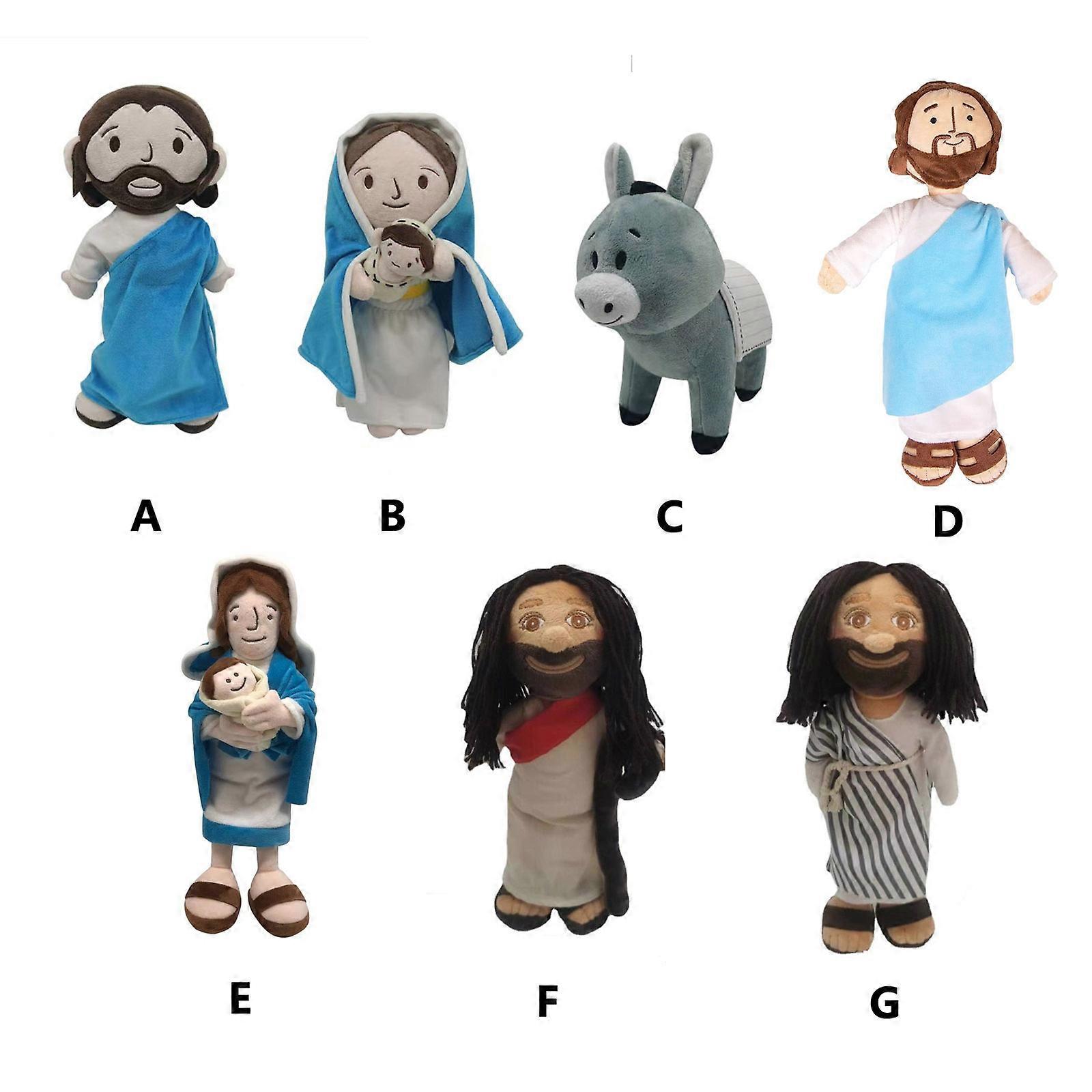 Jesus Virgin Mary Plush Toy,mother Of Jesus Plush Stuffed Doll,cute ...